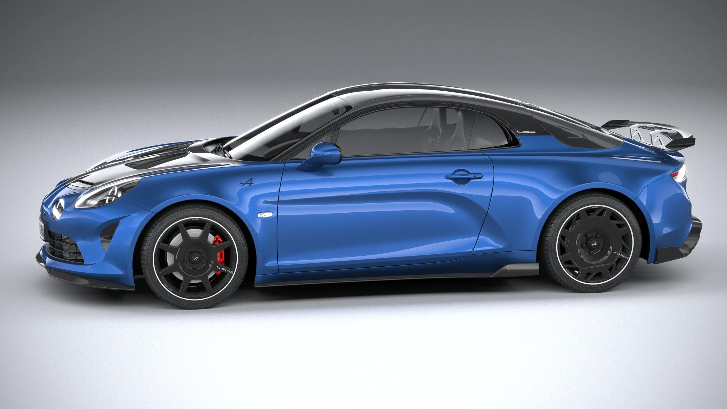 Alpine A110 R 2023 - 3D Model by SQUIR