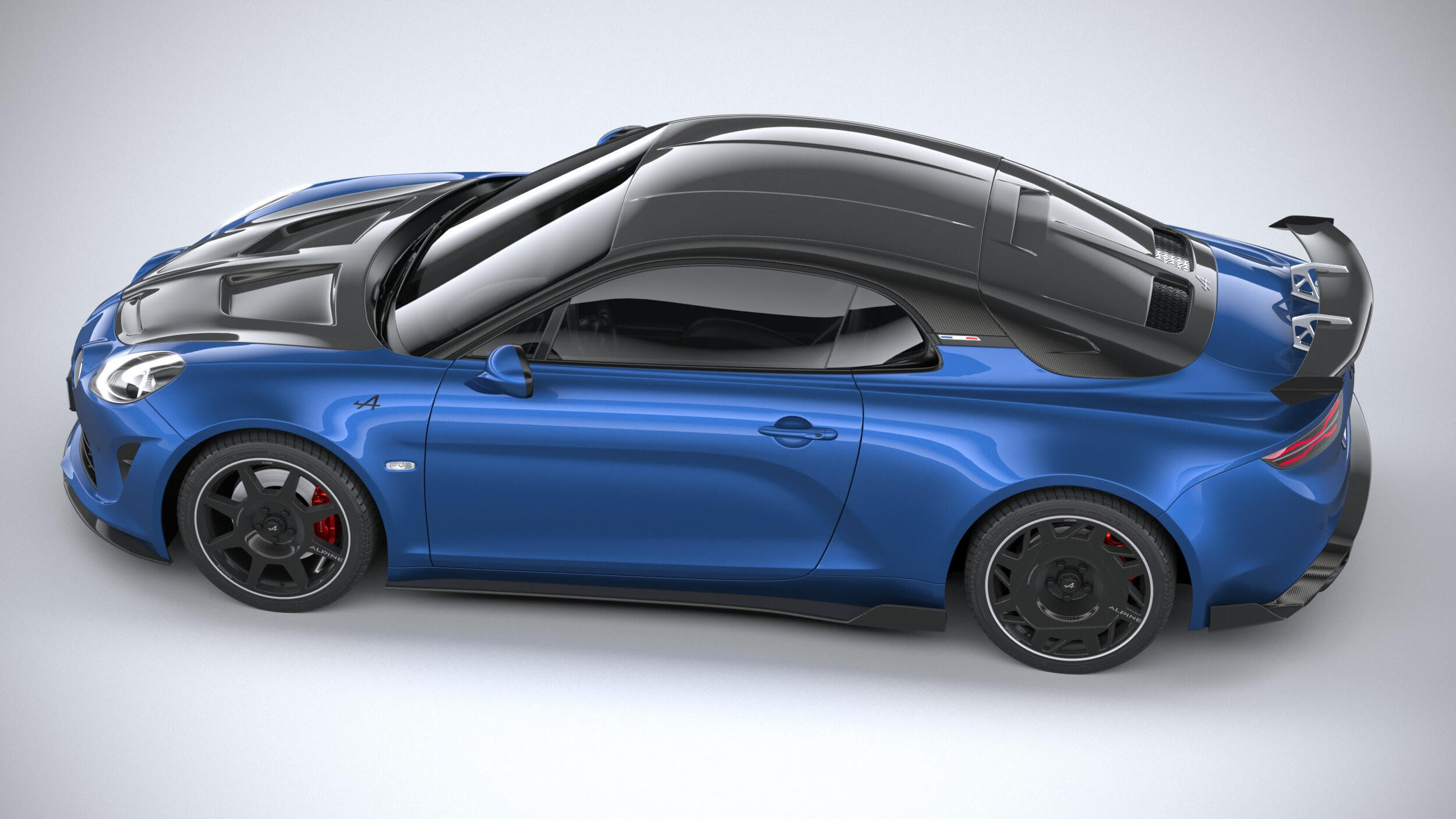 Alpine A110 R 2023 - 3D Model by SQUIR