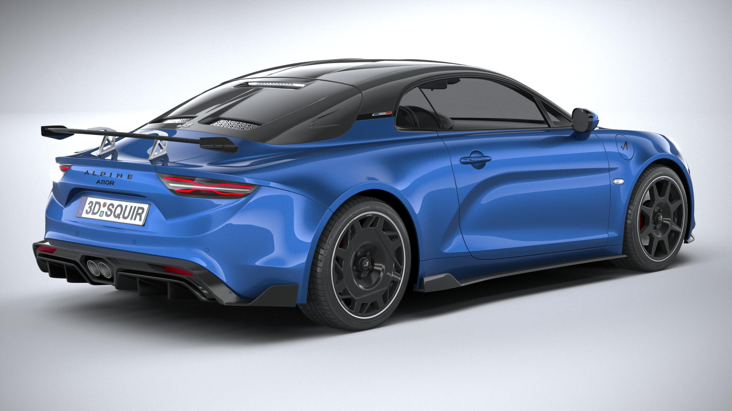 Alpine A110 R 2023 - 3D Model by SQUIR