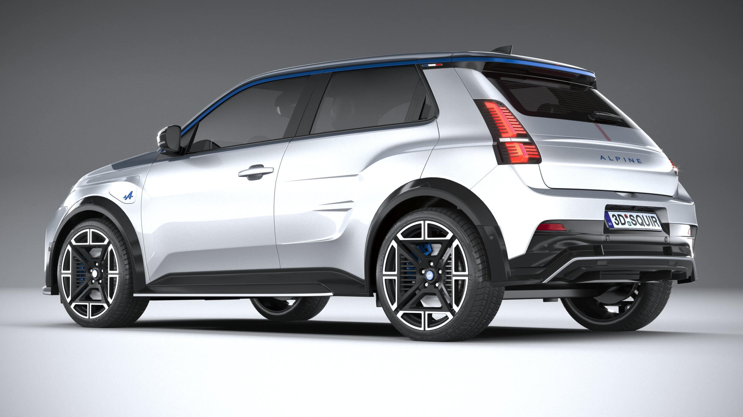 Alpine A290 2025 - 3D Model by SQUIR