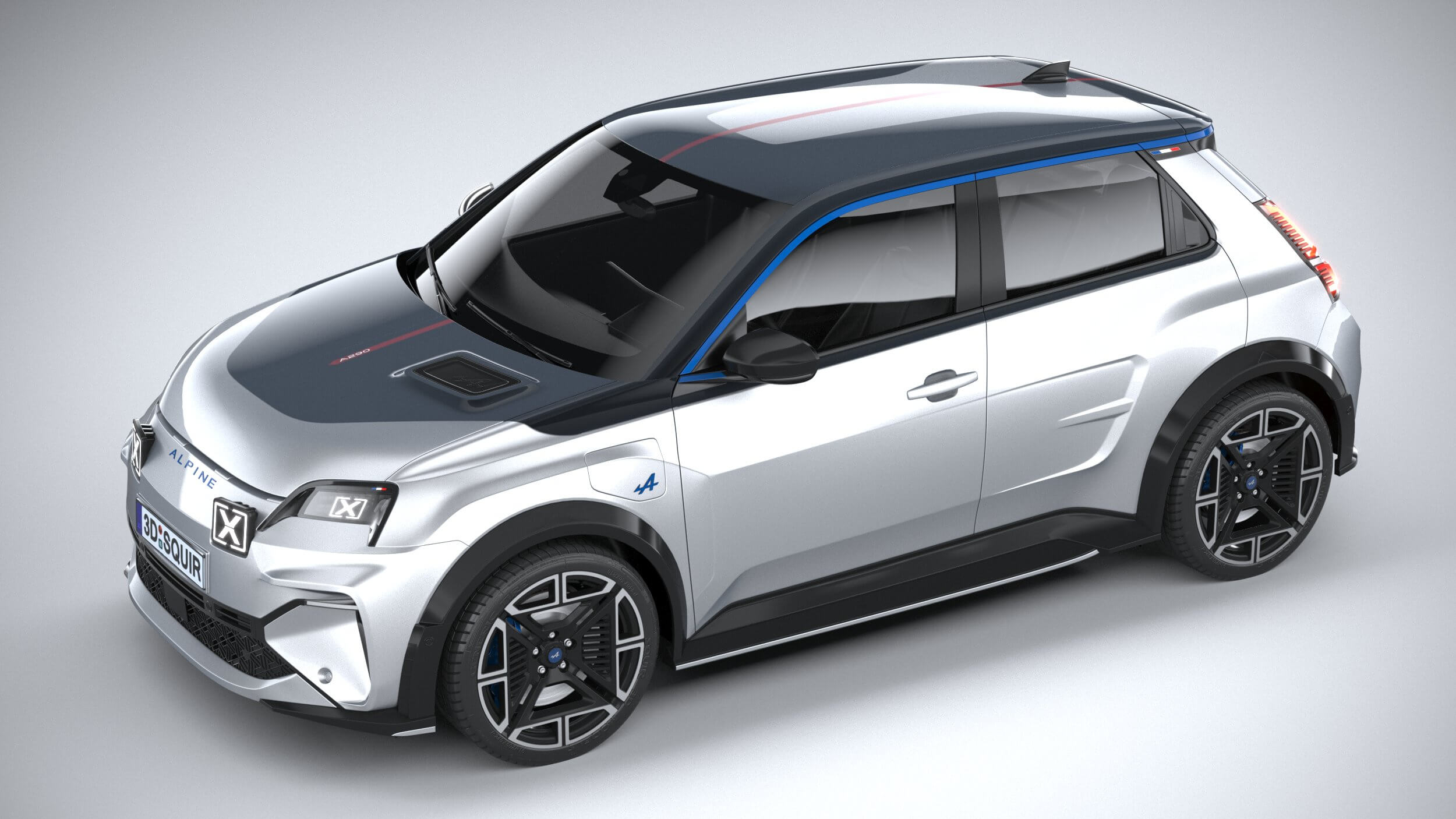 Alpine A290 2025 - 3D Model by SQUIR