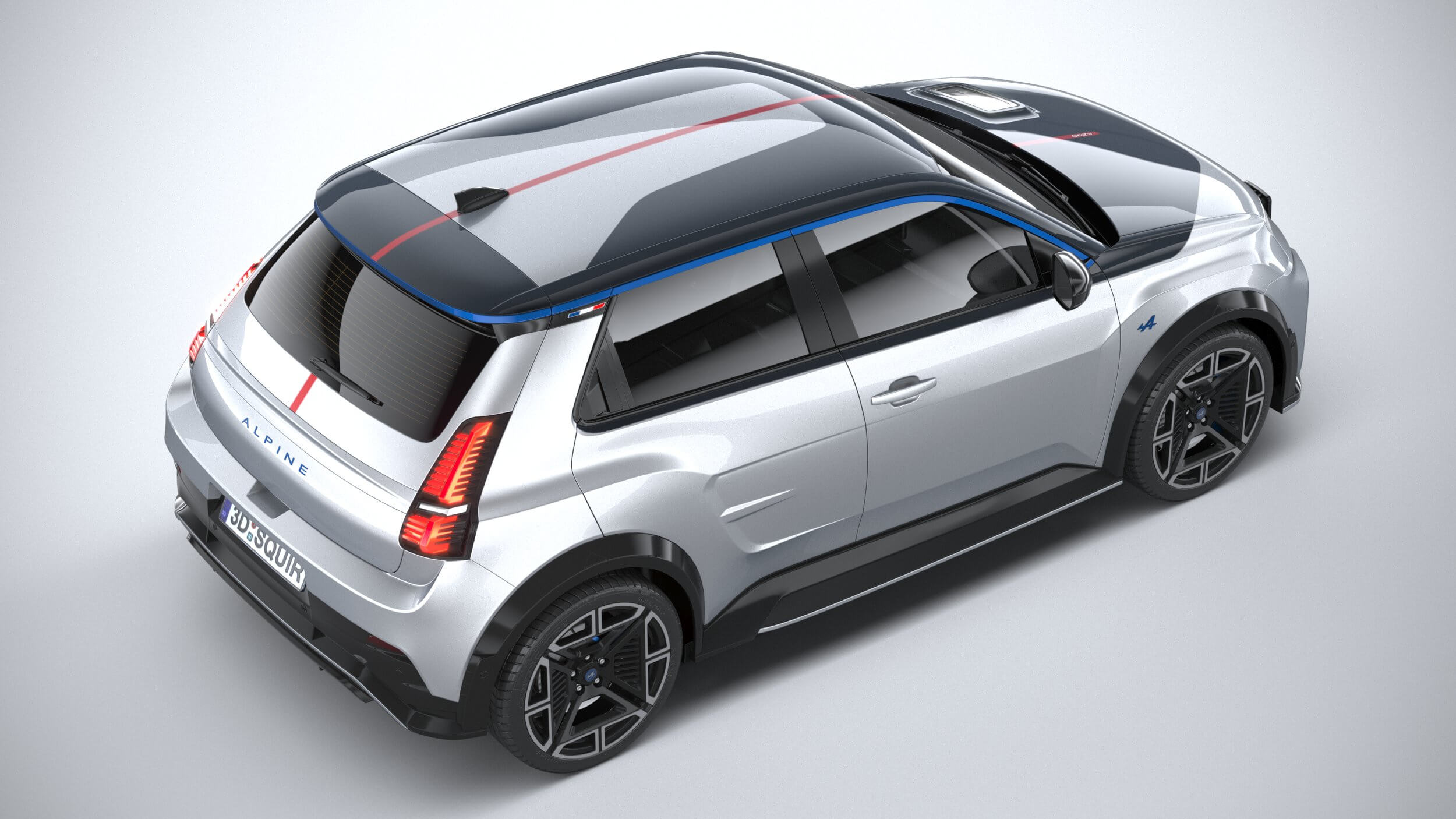 Alpine A290 2025 - 3D Model by SQUIR