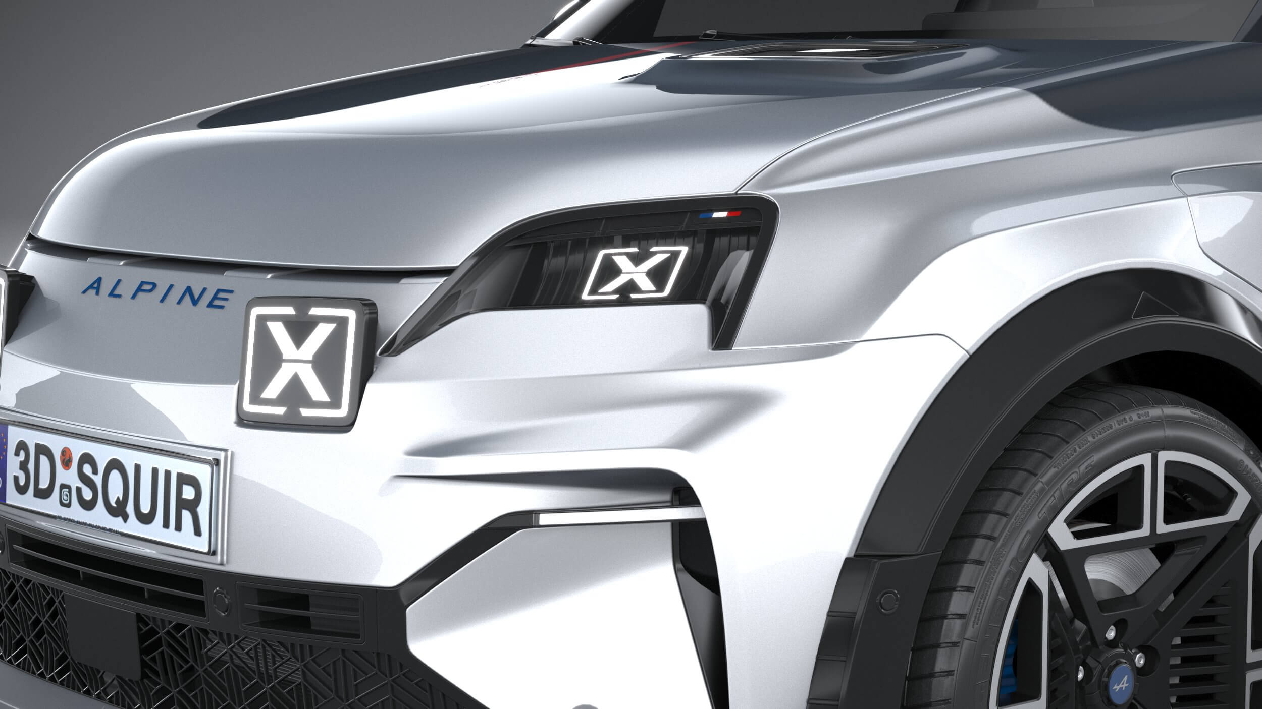 Alpine A290 2025 - 3D Model by SQUIR