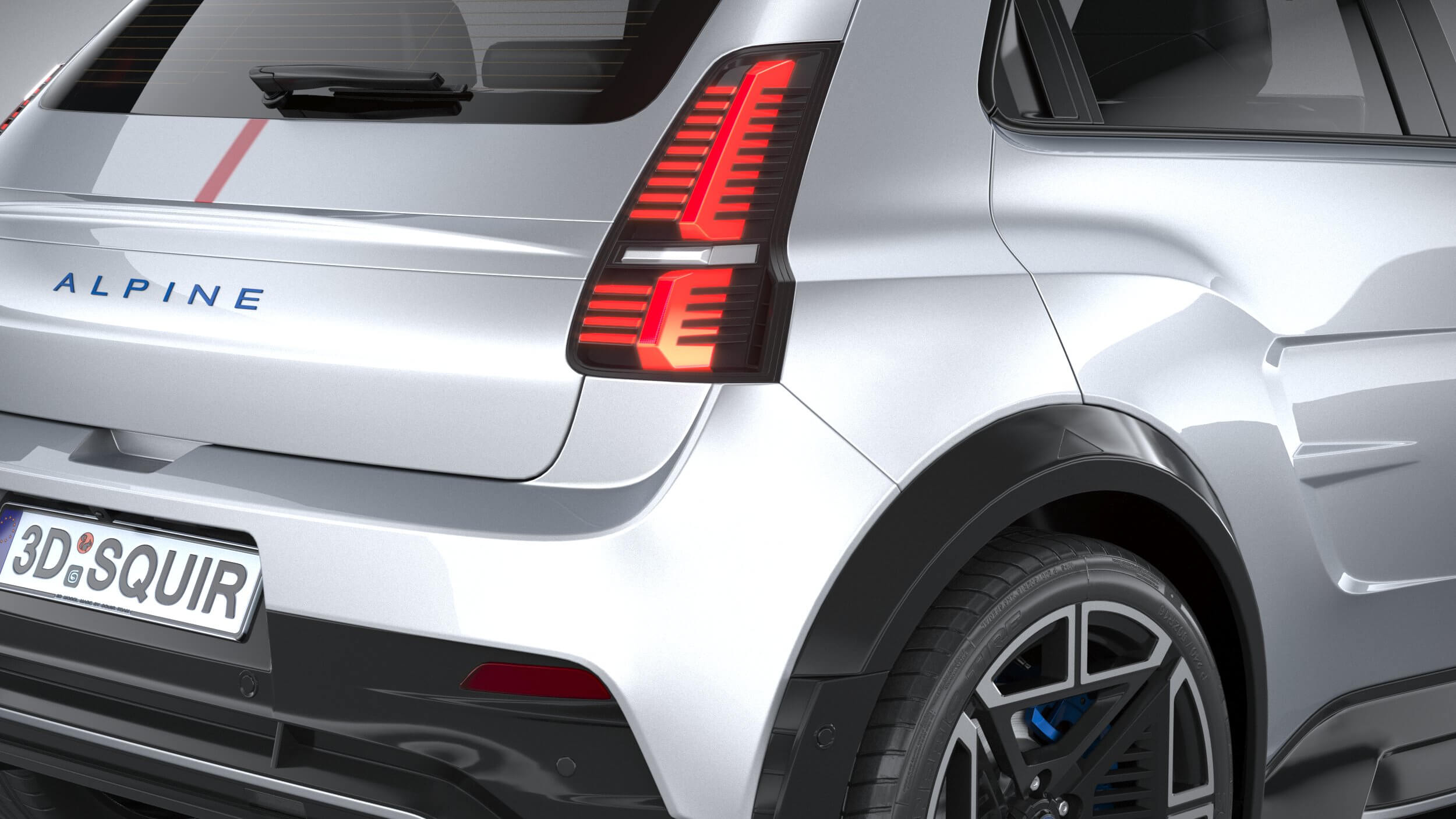 Alpine A290 2025 - 3D Model by SQUIR