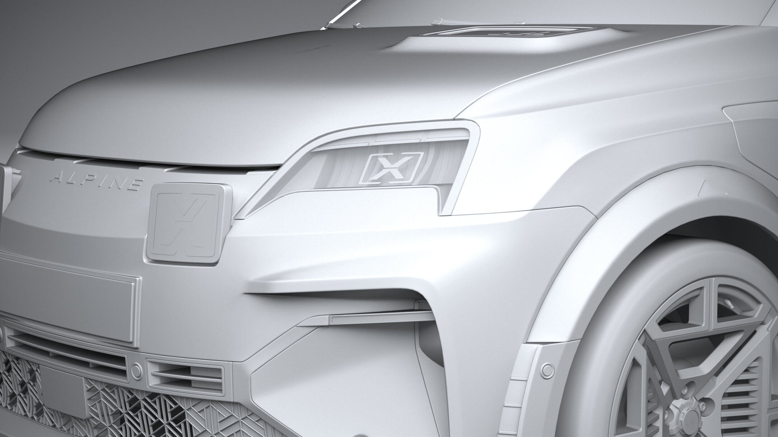 Alpine A290 2025 - 3D Model by SQUIR