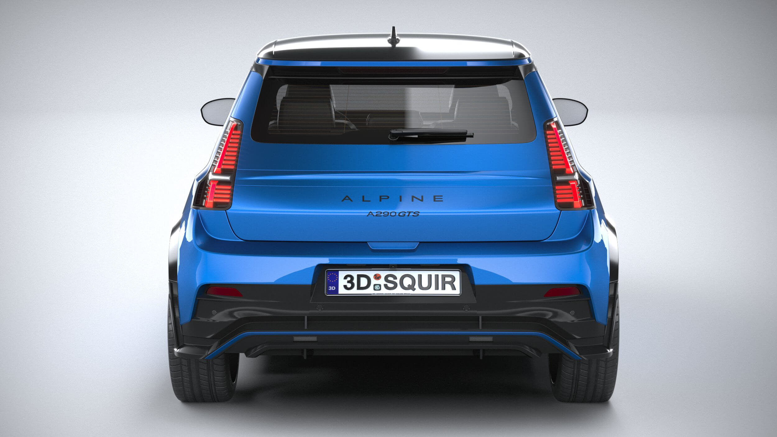 Alpine A290 GTS 2025 - 3D Model by SQUIR