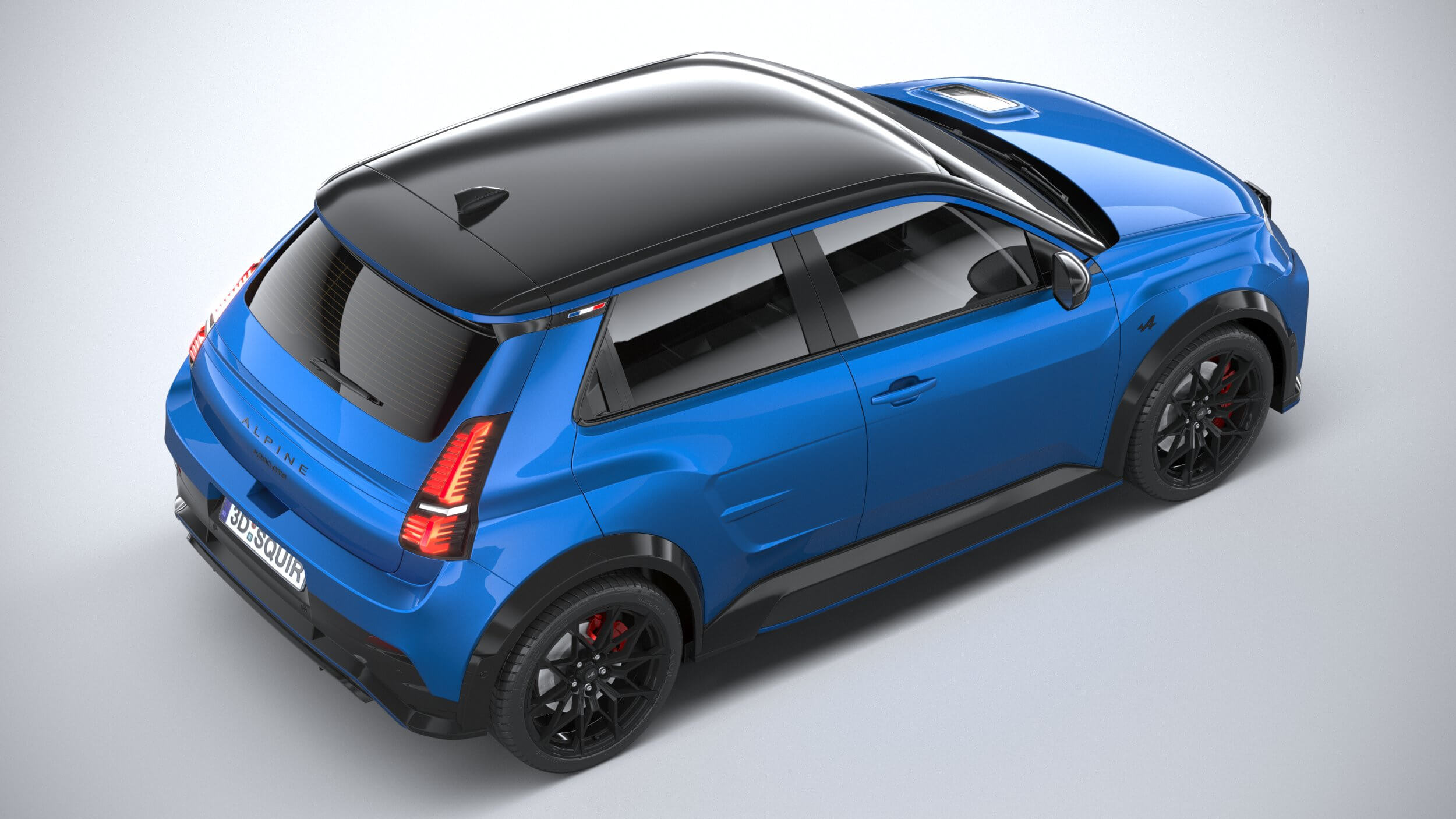 Alpine A290 GTS 2025 - 3D Model by SQUIR