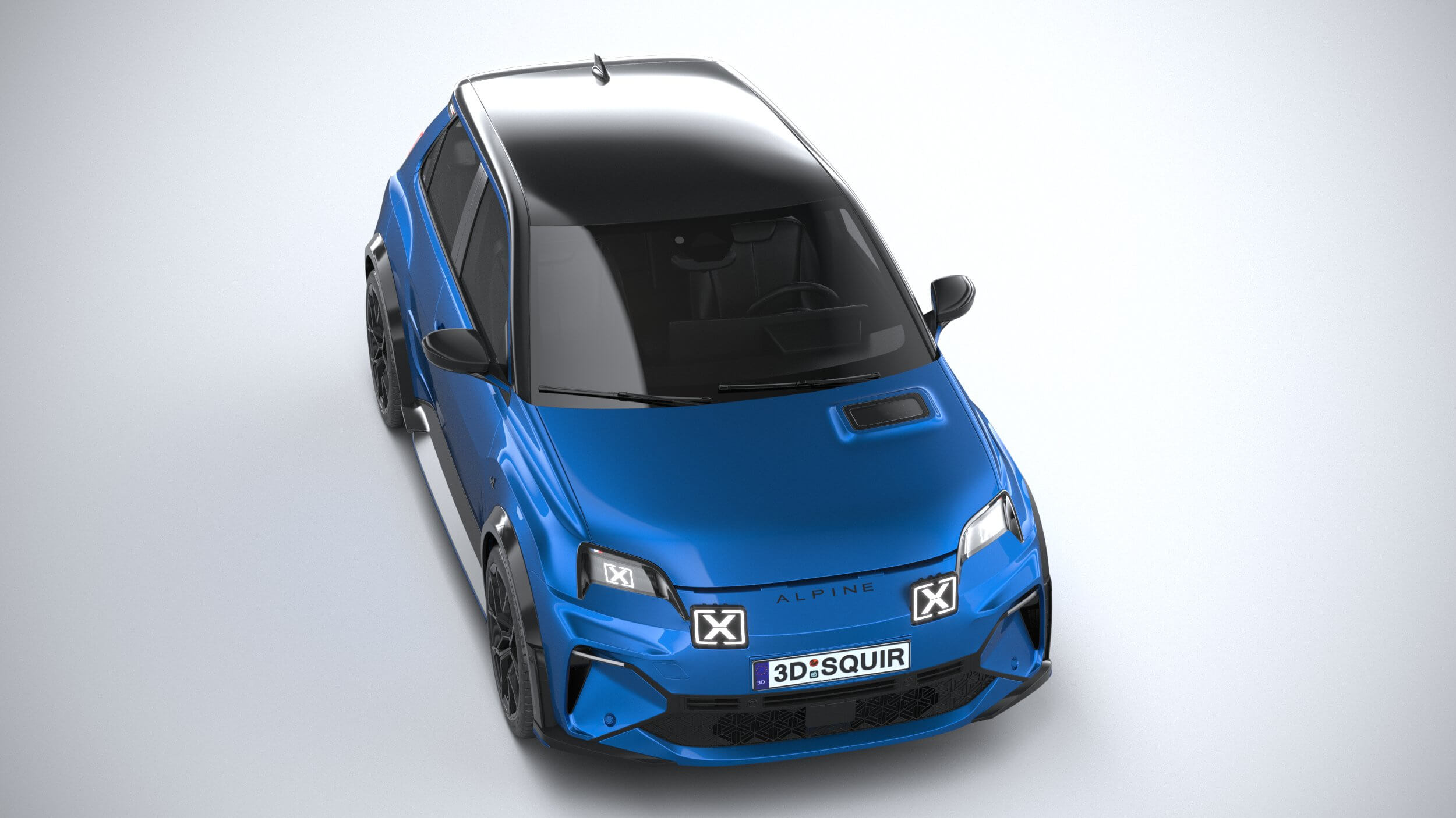 Alpine A290 GTS 2025 - 3D Model by SQUIR