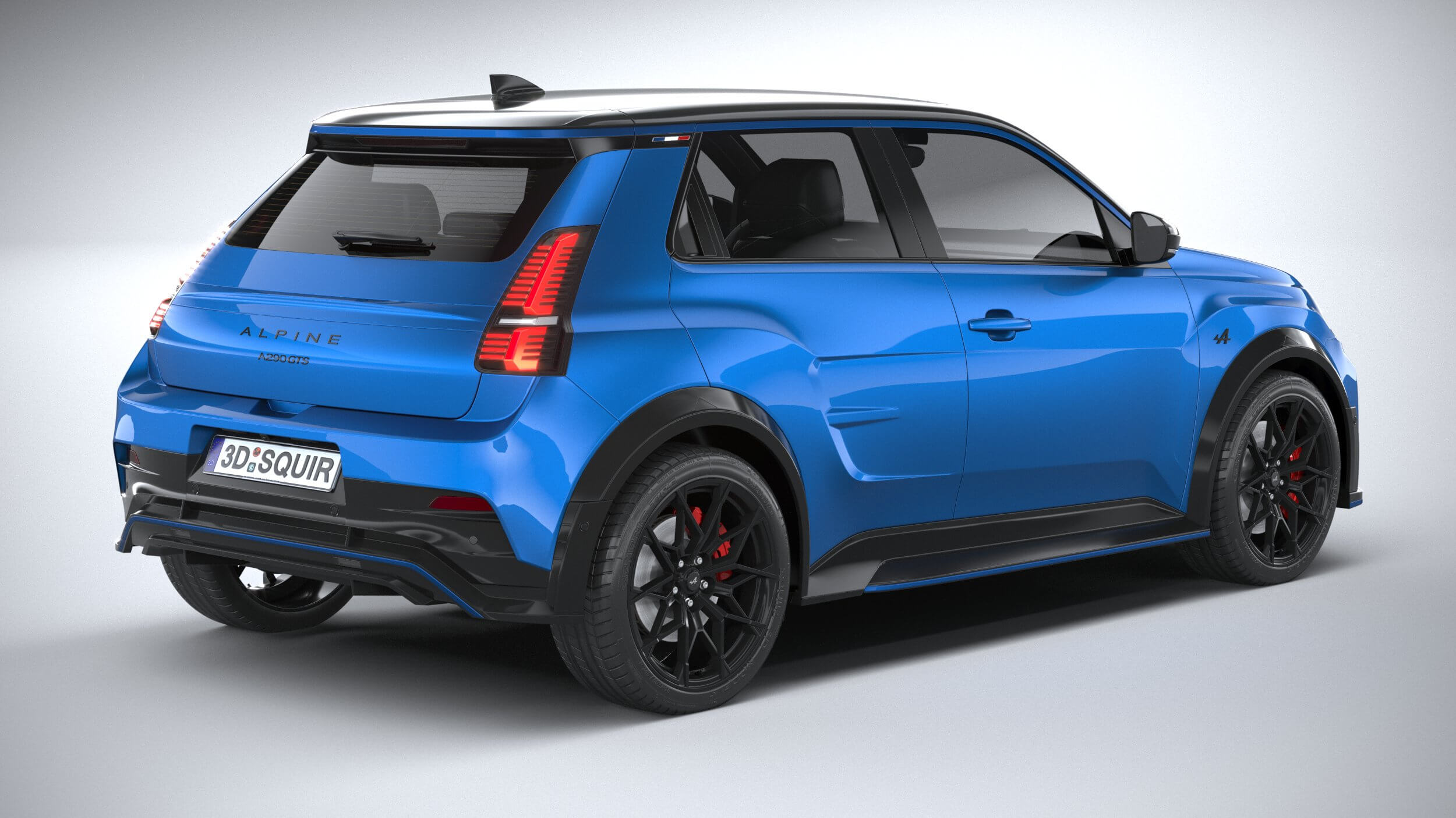 Alpine A290 GTS 2025 - 3D Model by SQUIR