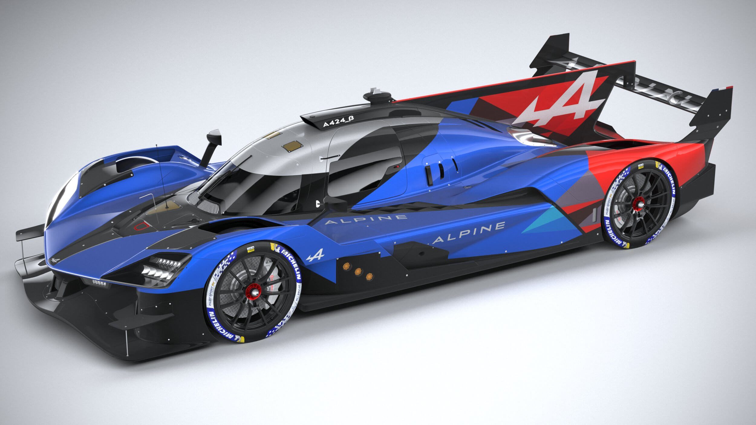 Alpine A424 LM 2024 - 3D Model by SQUIR