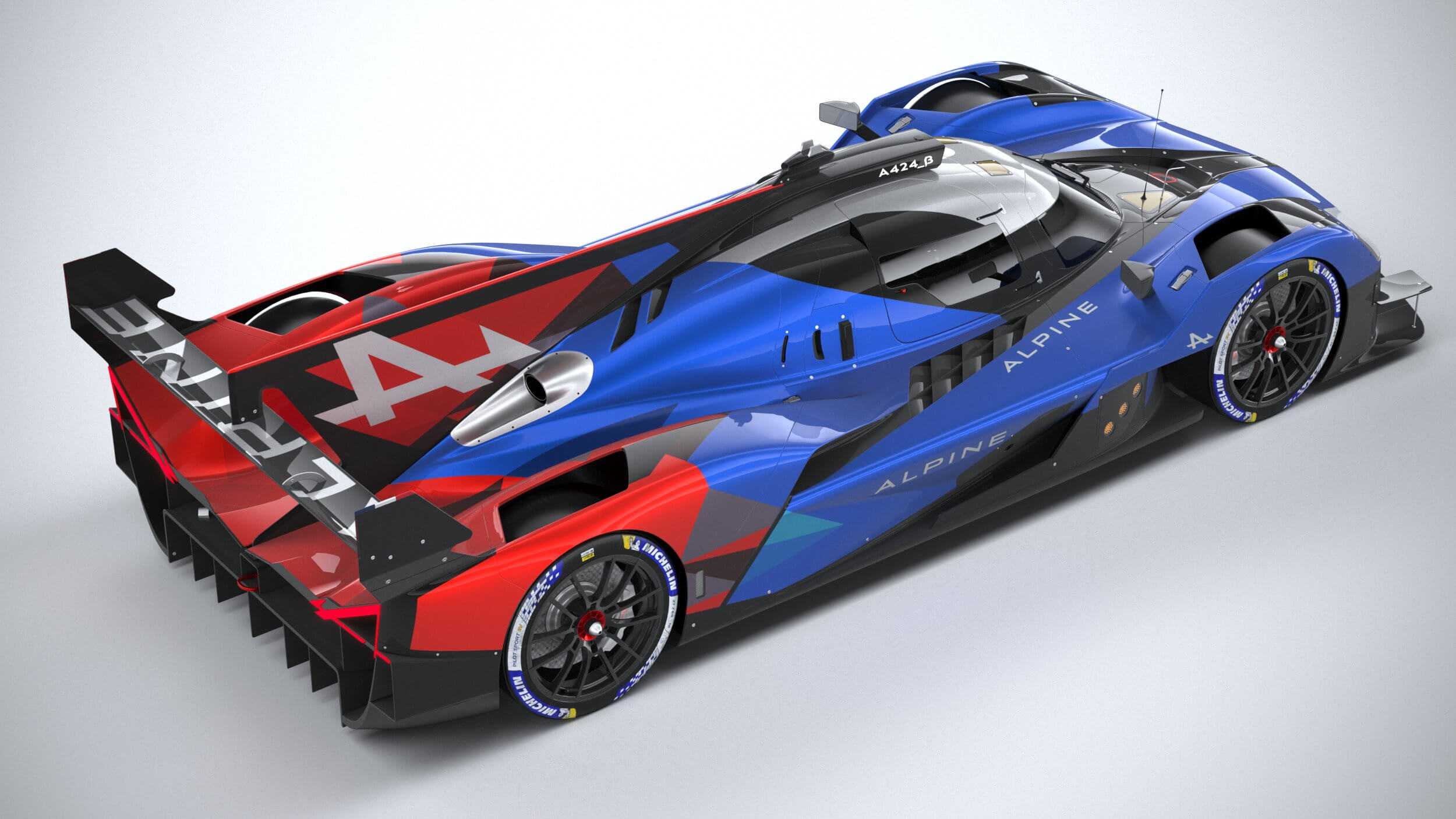 Alpine A424 LM 2024 - 3D Model by SQUIR