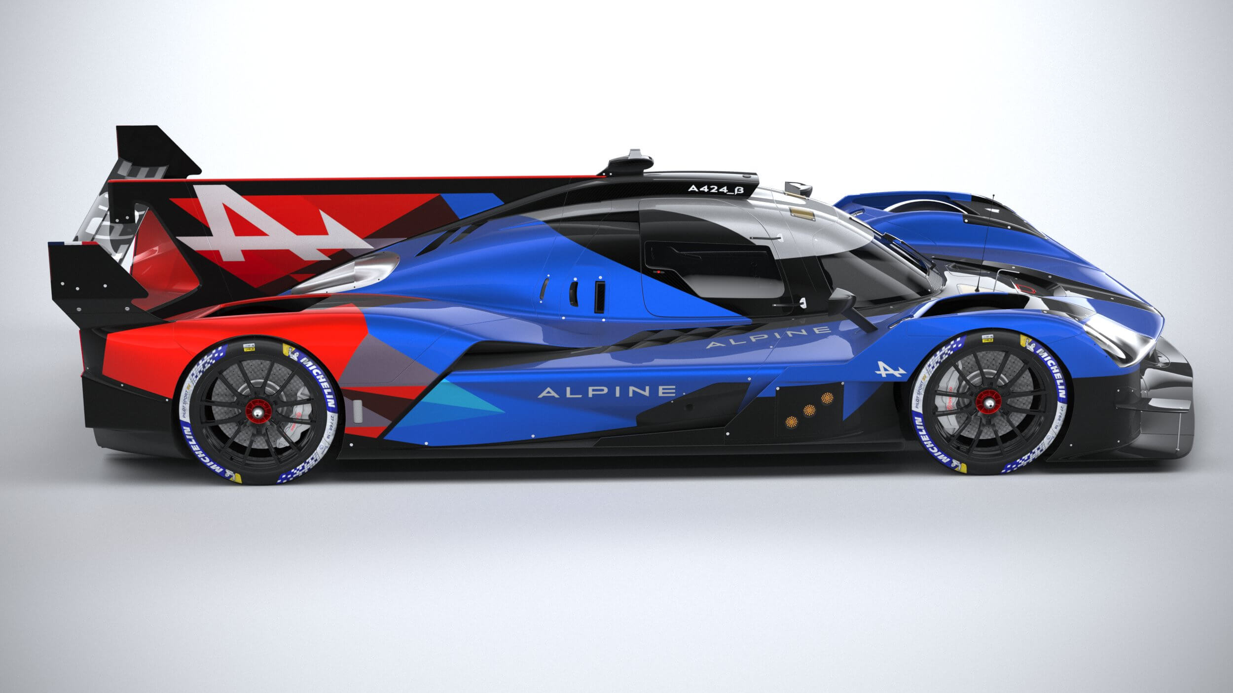 Alpine A424 LM 2024 - 3D Model by SQUIR