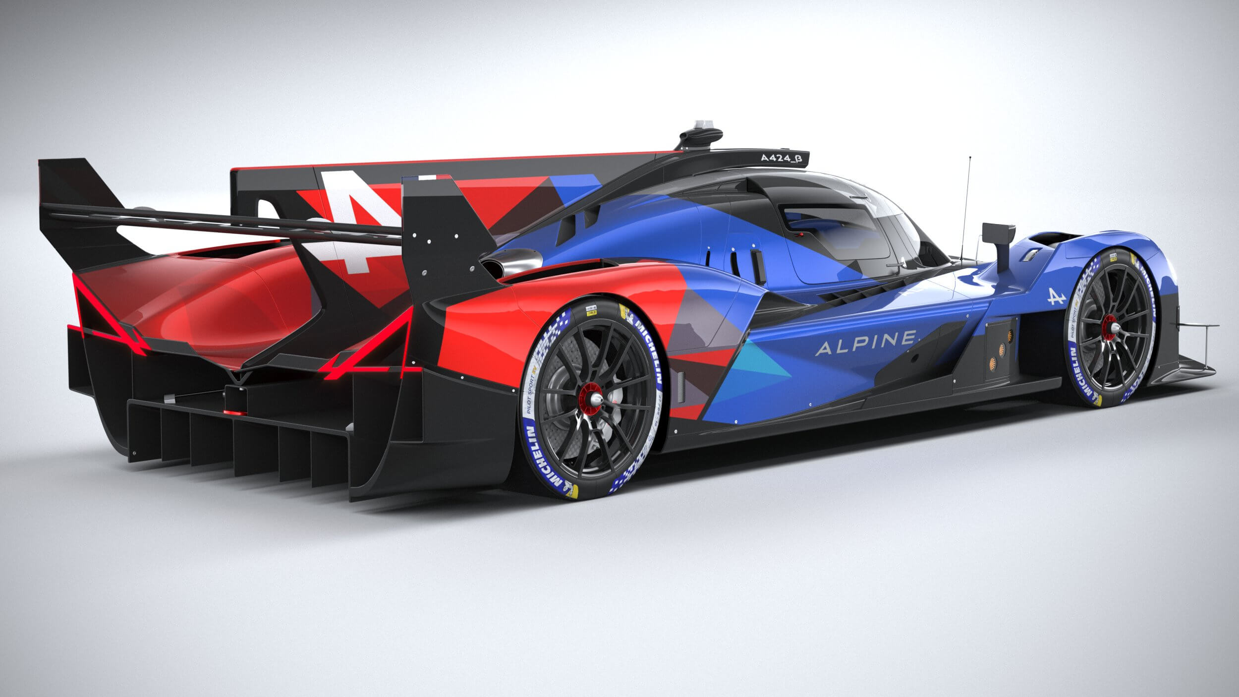Alpine A424 LM 2024 - 3D Model by SQUIR