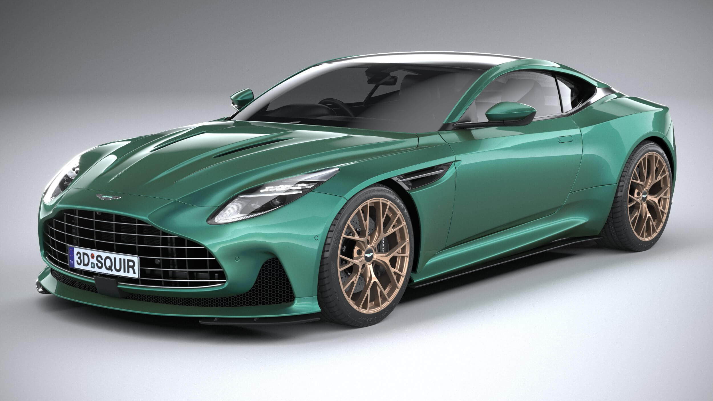 Aston Martin DB12 2024 - 3D Model by SQUIR