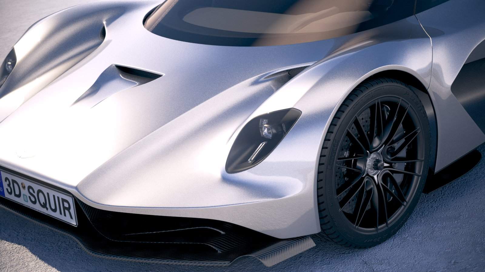 Aston Martin Valhalla 2020 - 3D Model by SQUIR
