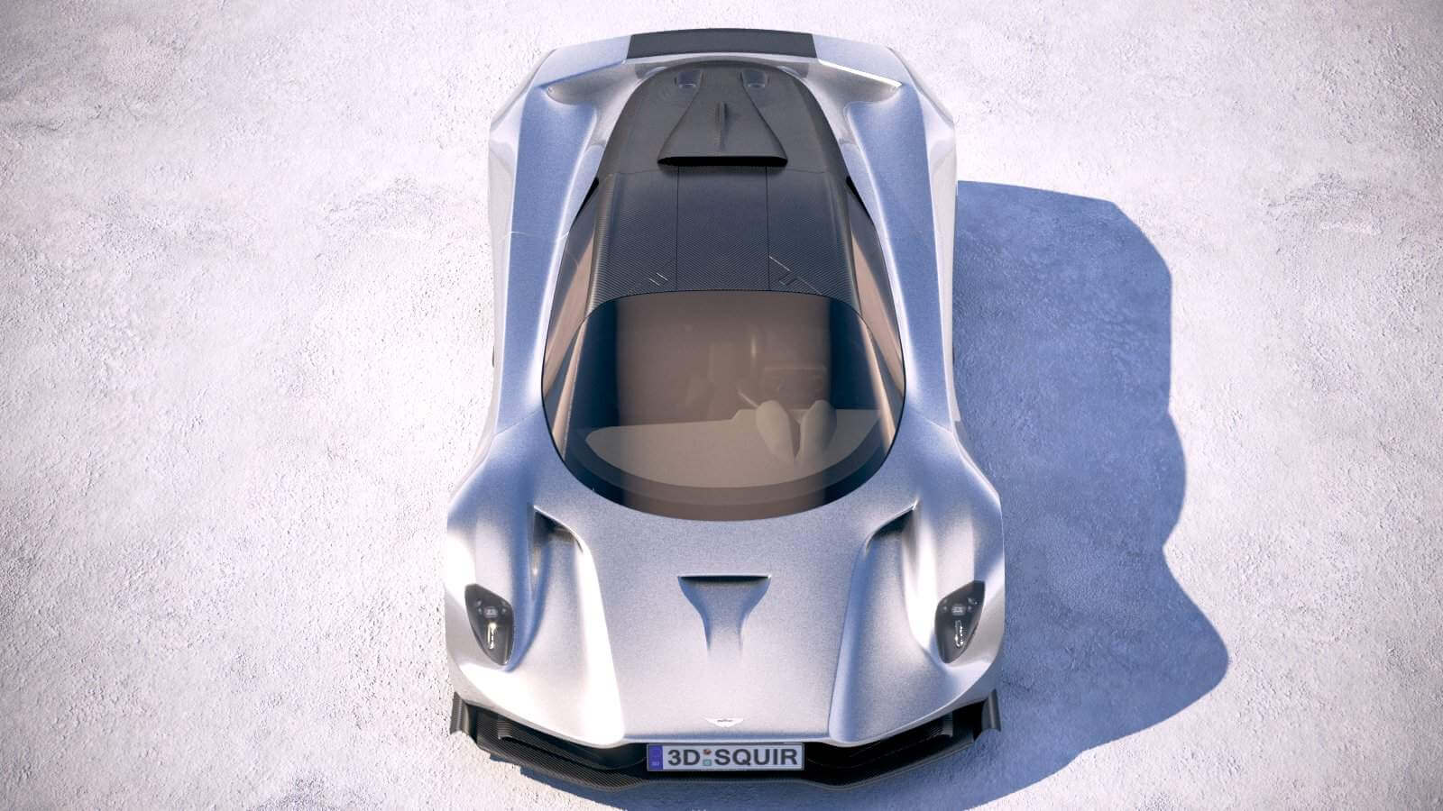 Aston Martin Valhalla 2020 - 3D Model by SQUIR