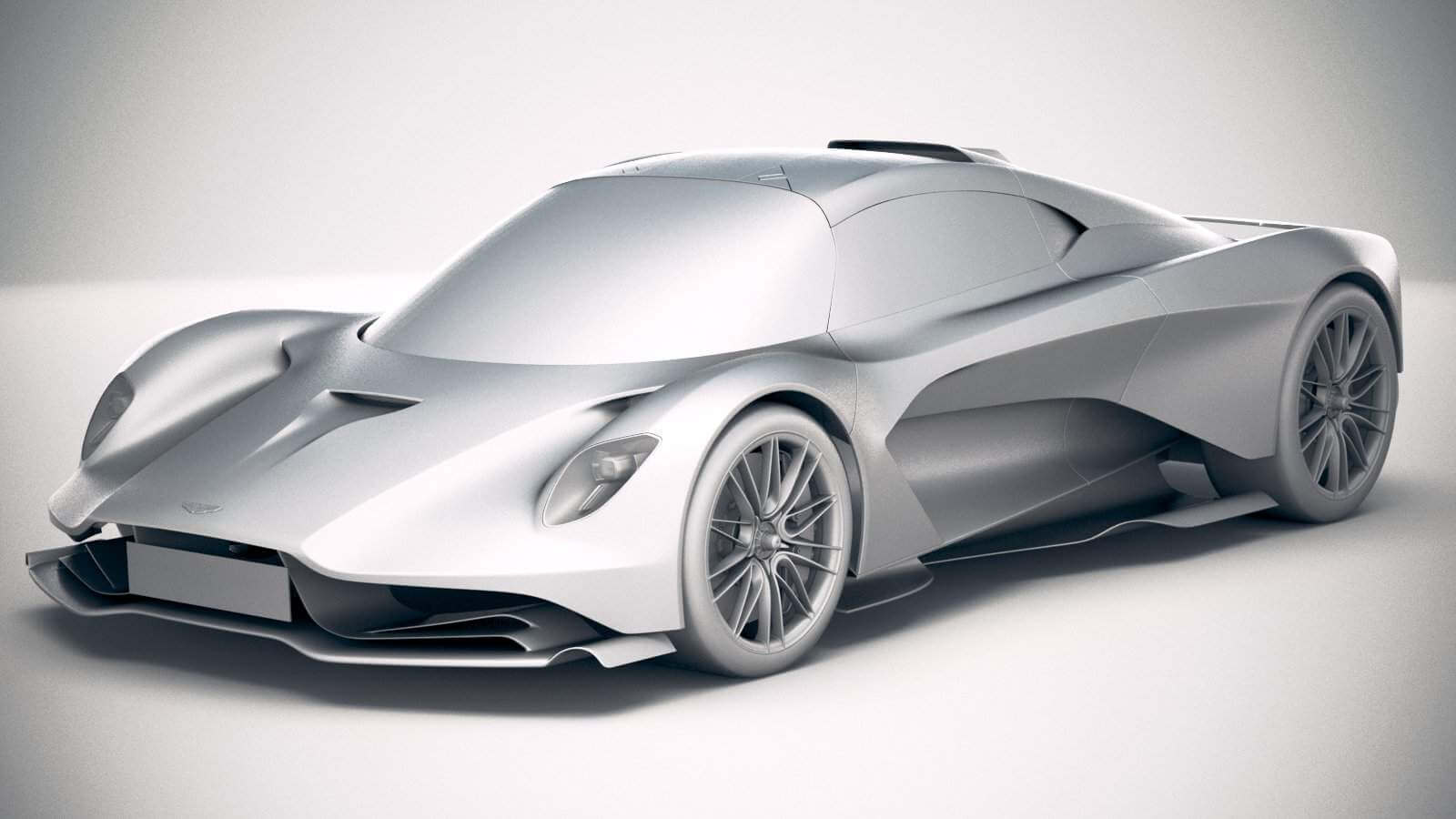 Aston Martin Valhalla 2020 - 3D Model by SQUIR
