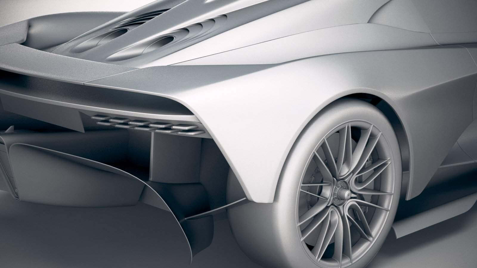 Aston Martin Valhalla 2020 - 3D Model by SQUIR