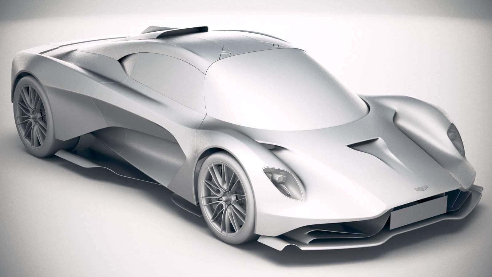 Aston Martin Valhalla 2020 - 3D Model by SQUIR