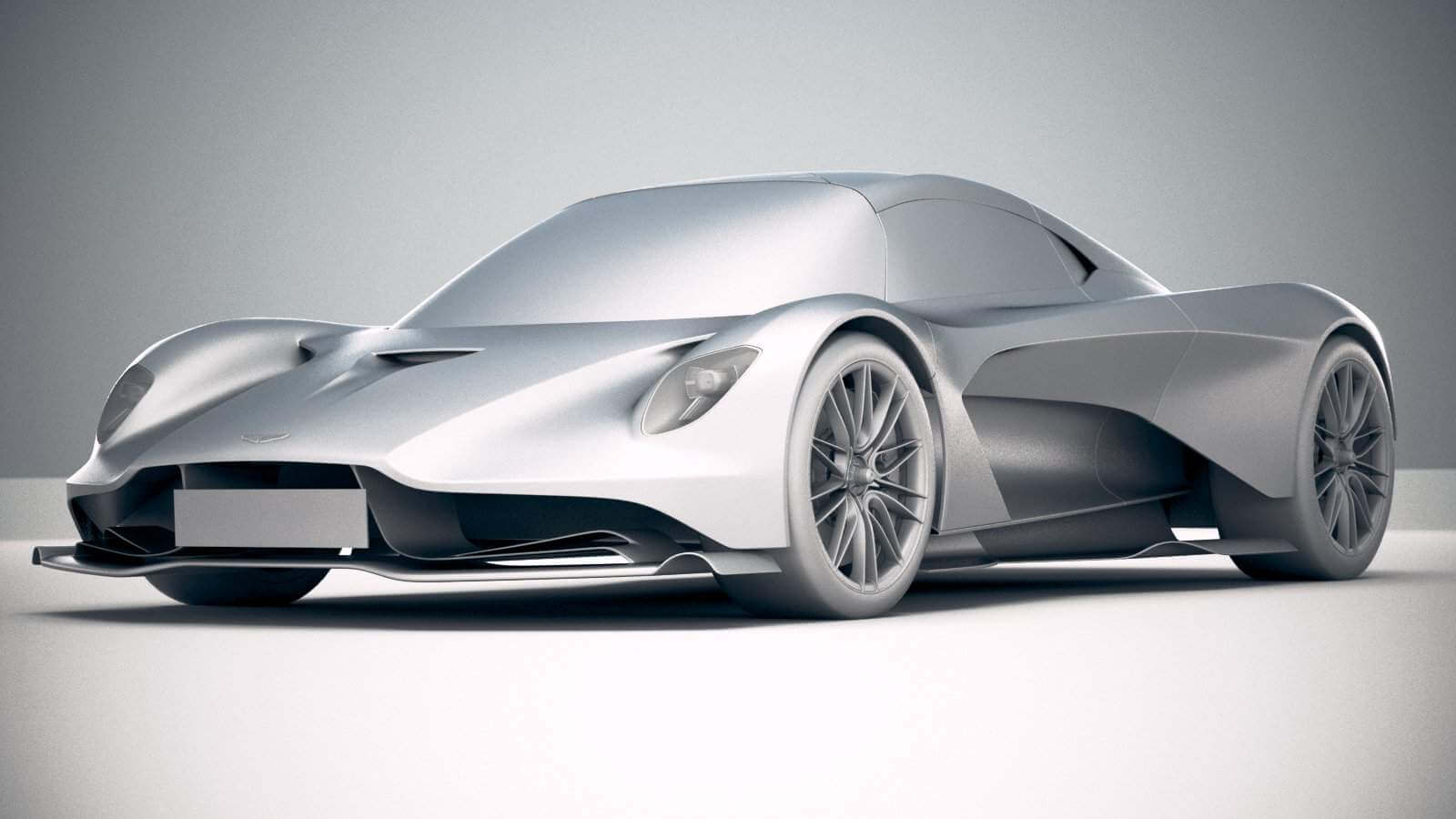 Aston Martin Valhalla 2020 - 3D Model by SQUIR