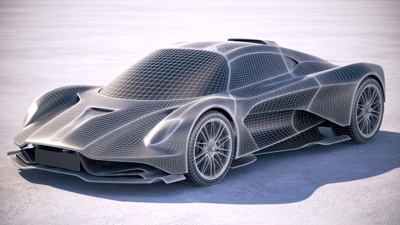 Aston Martin Valhalla 2020 - 3D Model by SQUIR
