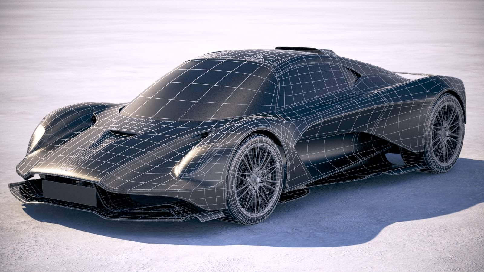 Aston Martin Valhalla 2020 - 3D Model by SQUIR