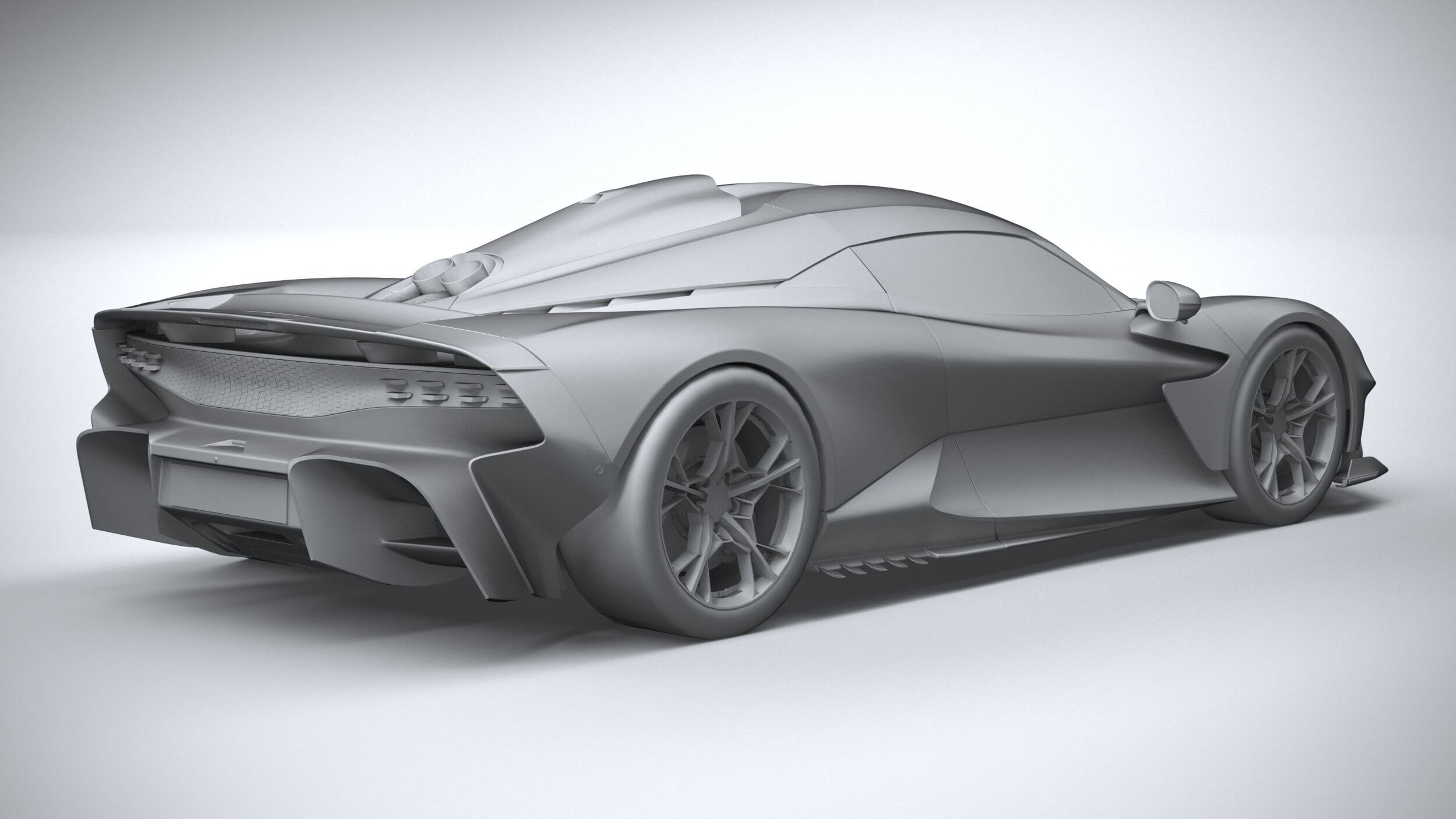 Aston Martin Valhalla 2026 Lowpoly - 3D Model by SQUIR