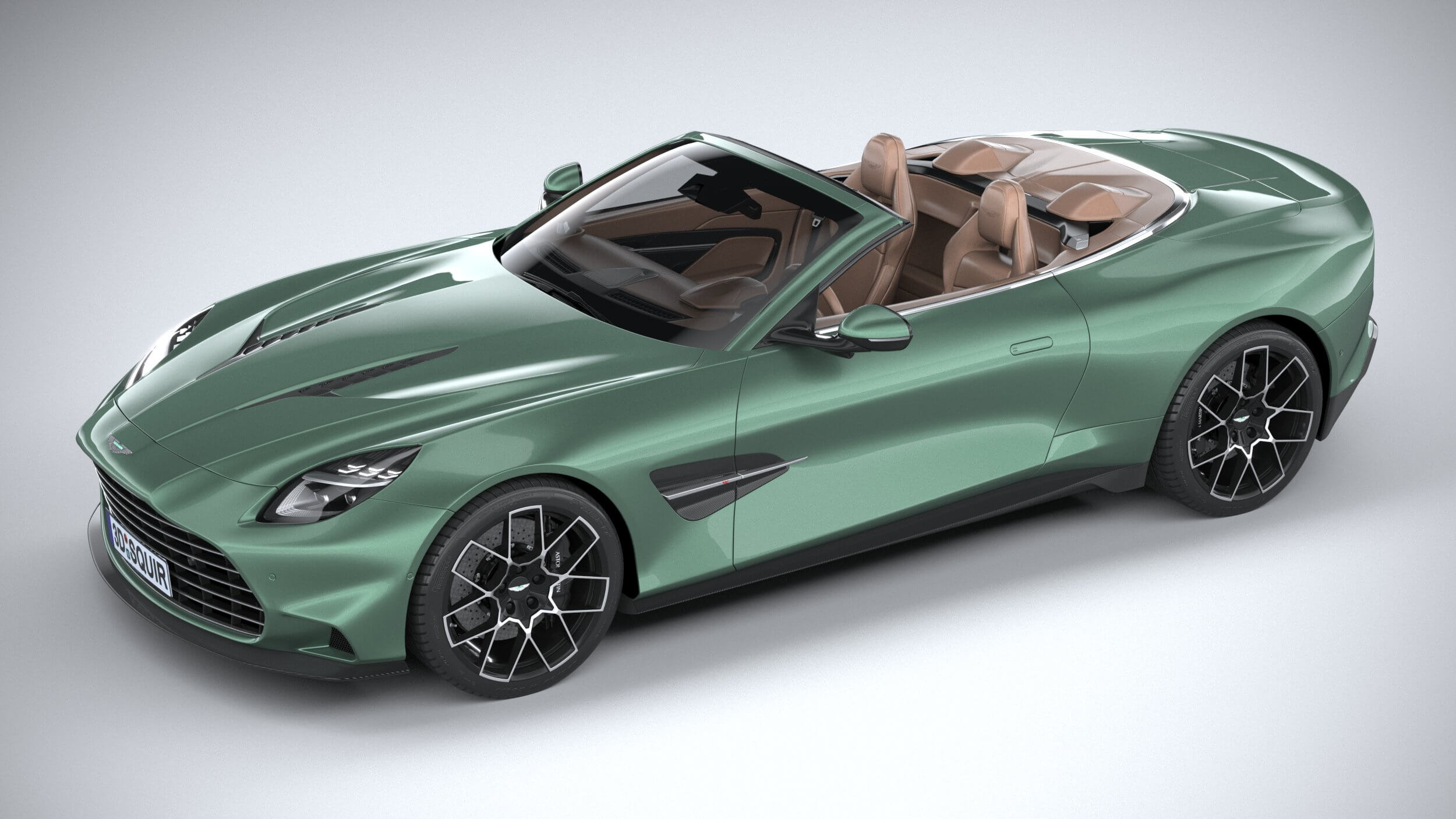 Aston Martin Vanquish Volante 2026 - 3D Model by SQUIR