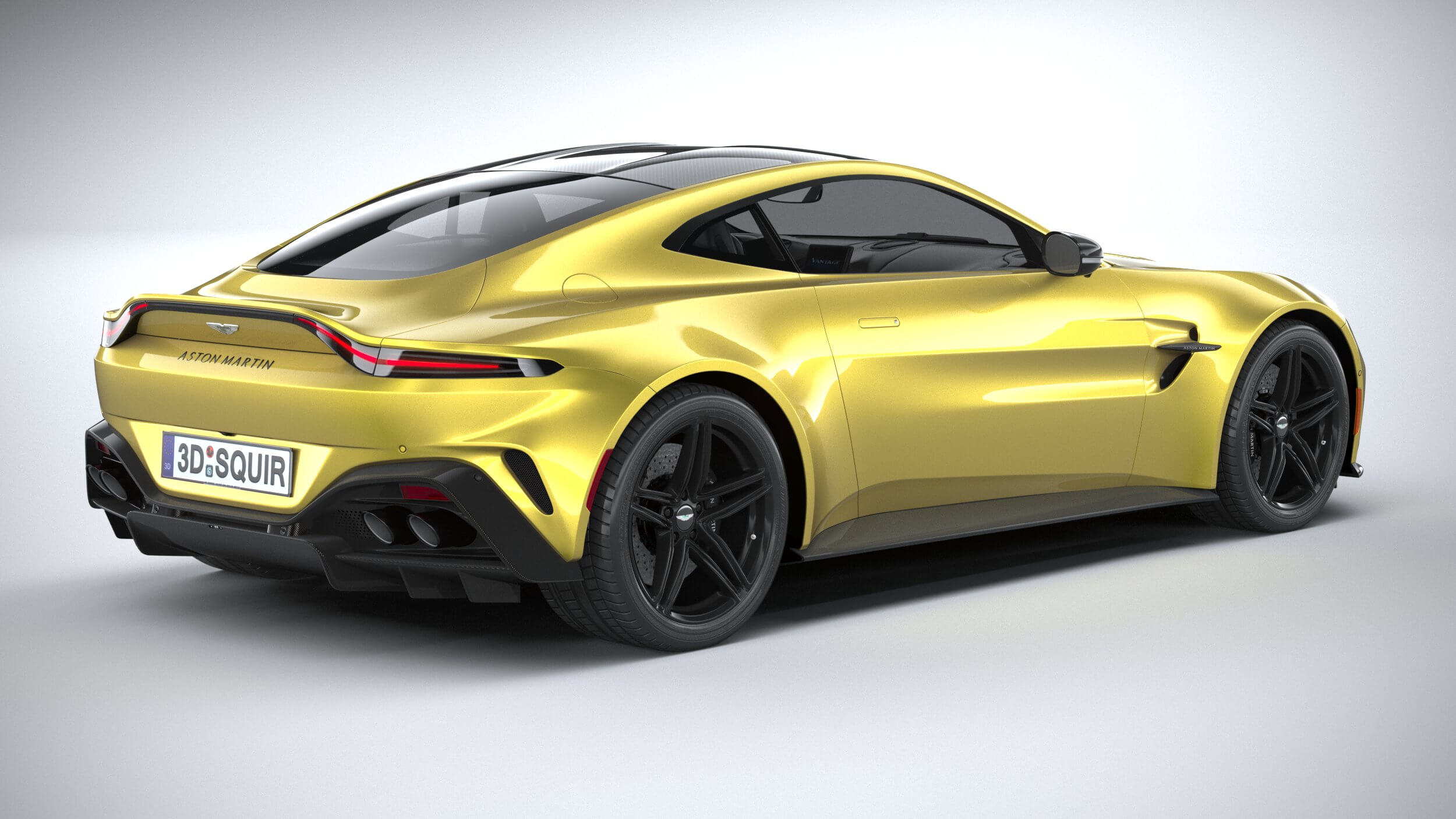 Aston Martin Vantage 2025 - 3D Model by SQUIR
