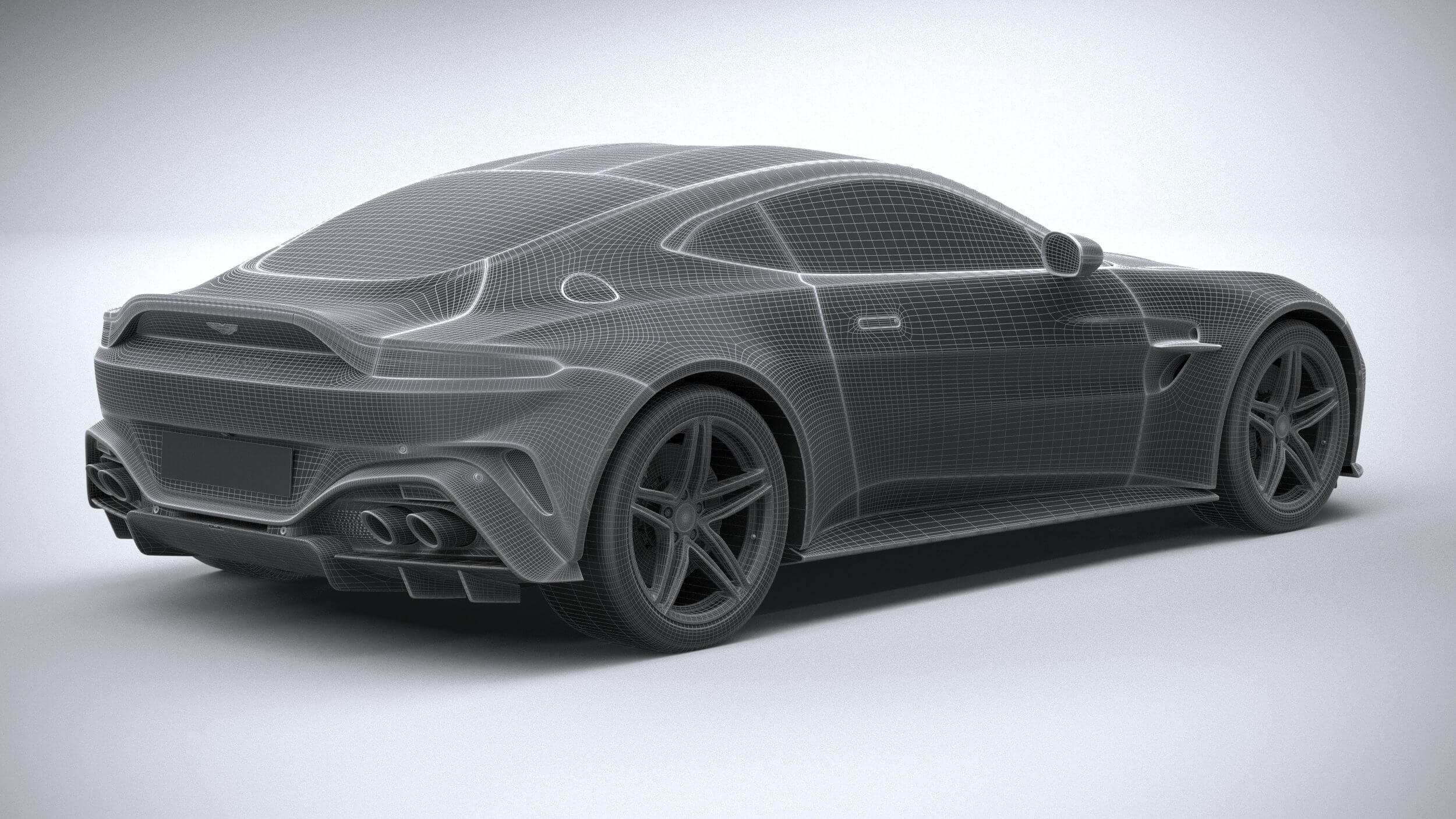 Aston Martin Vantage 2025 - 3D Model by SQUIR