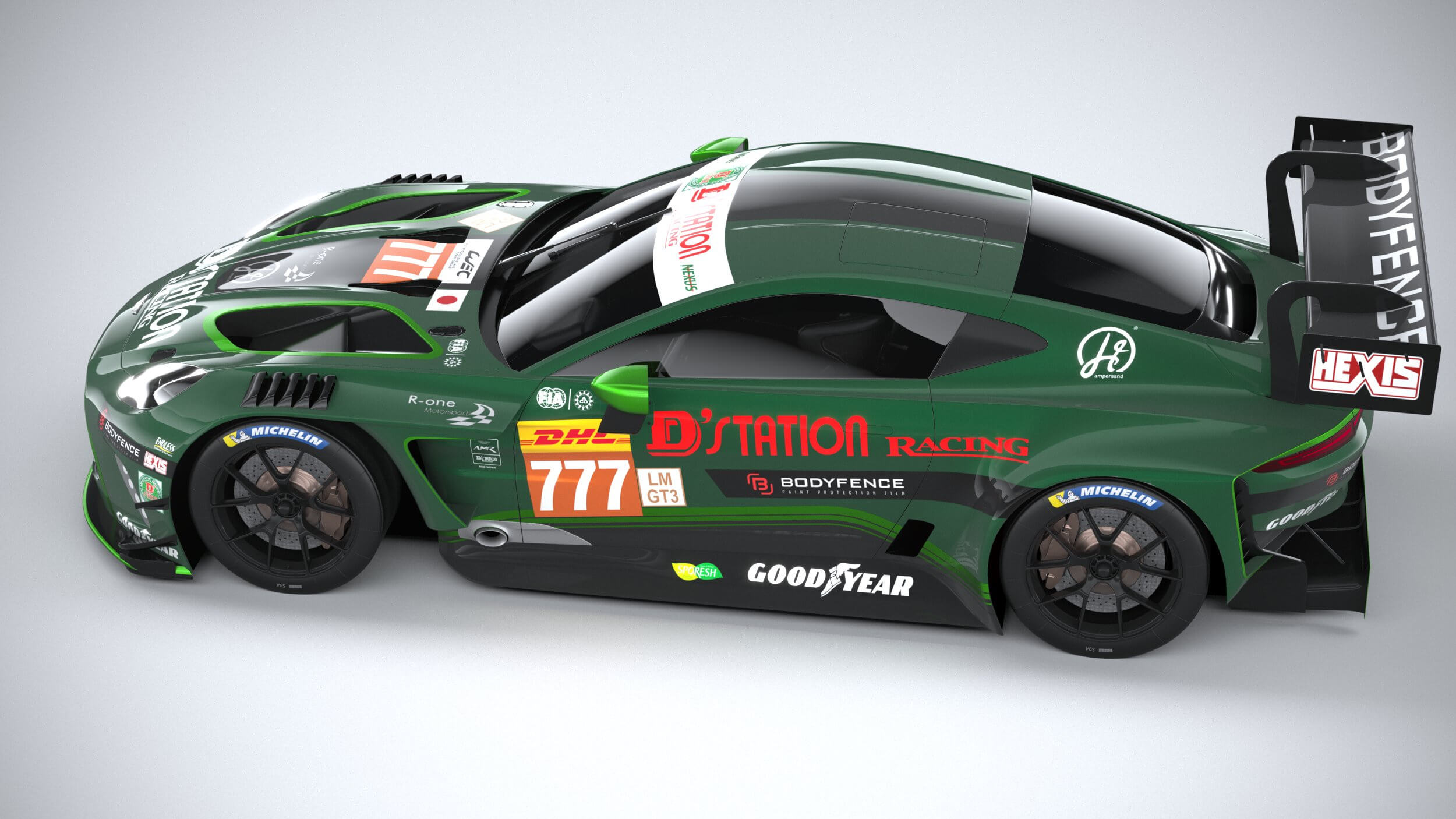 Aston Martin Vantage GT3 2023 - 3D Model by SQUIR