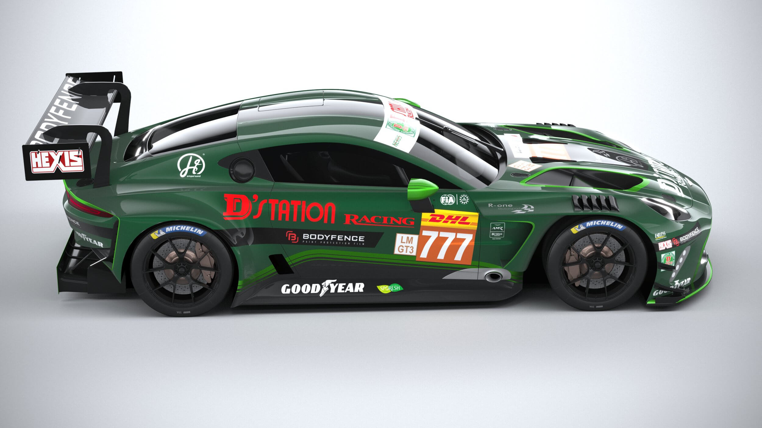 Aston Martin Vantage GT3 2023 - 3D Model by SQUIR