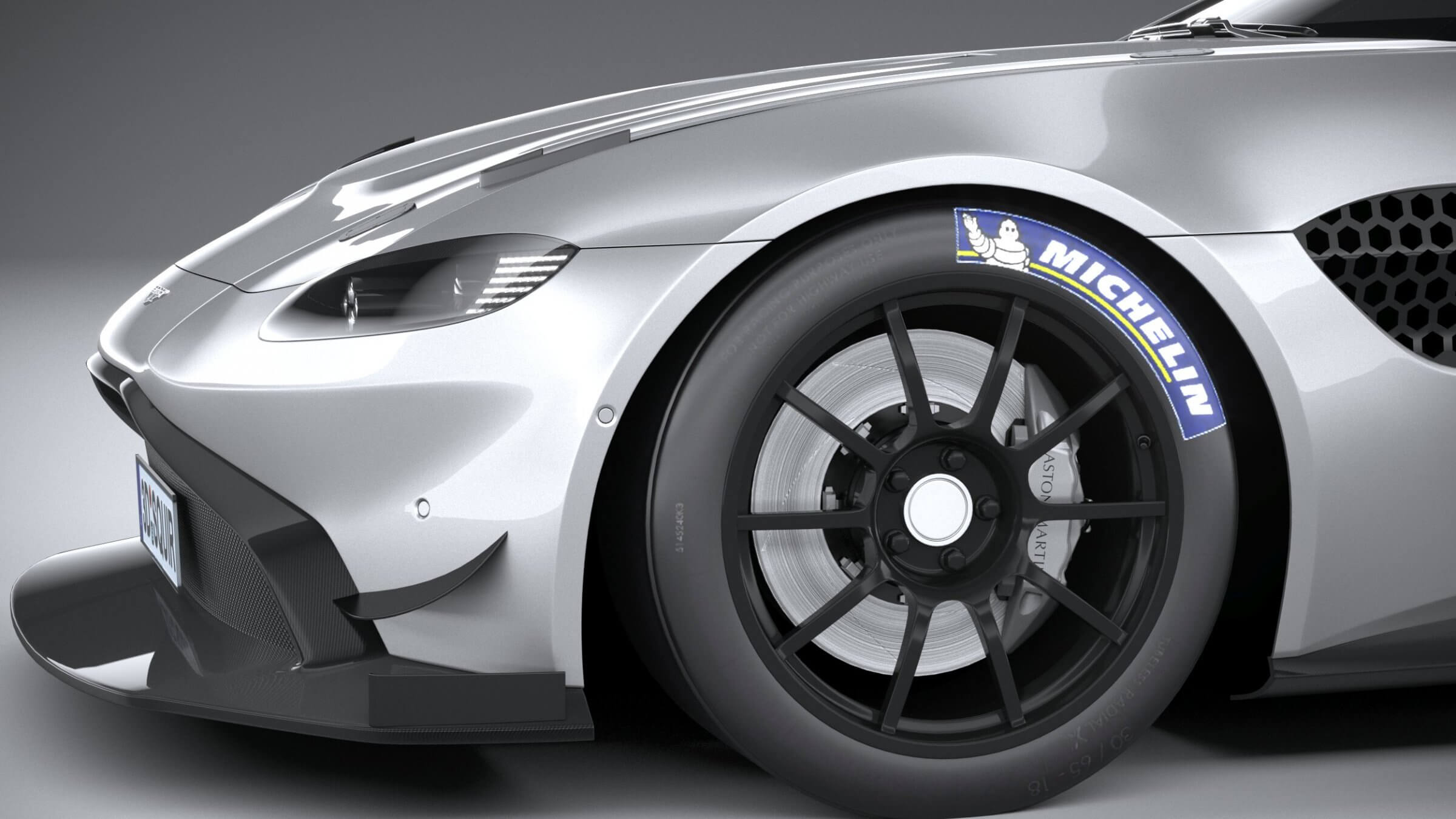 Aston Martin Vantage GT8R 2021 - 3D Model by SQUIR