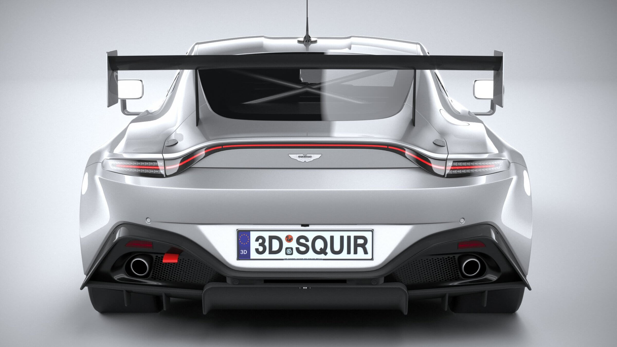 Aston Martin Vantage GT8R 2021 - 3D Model by SQUIR