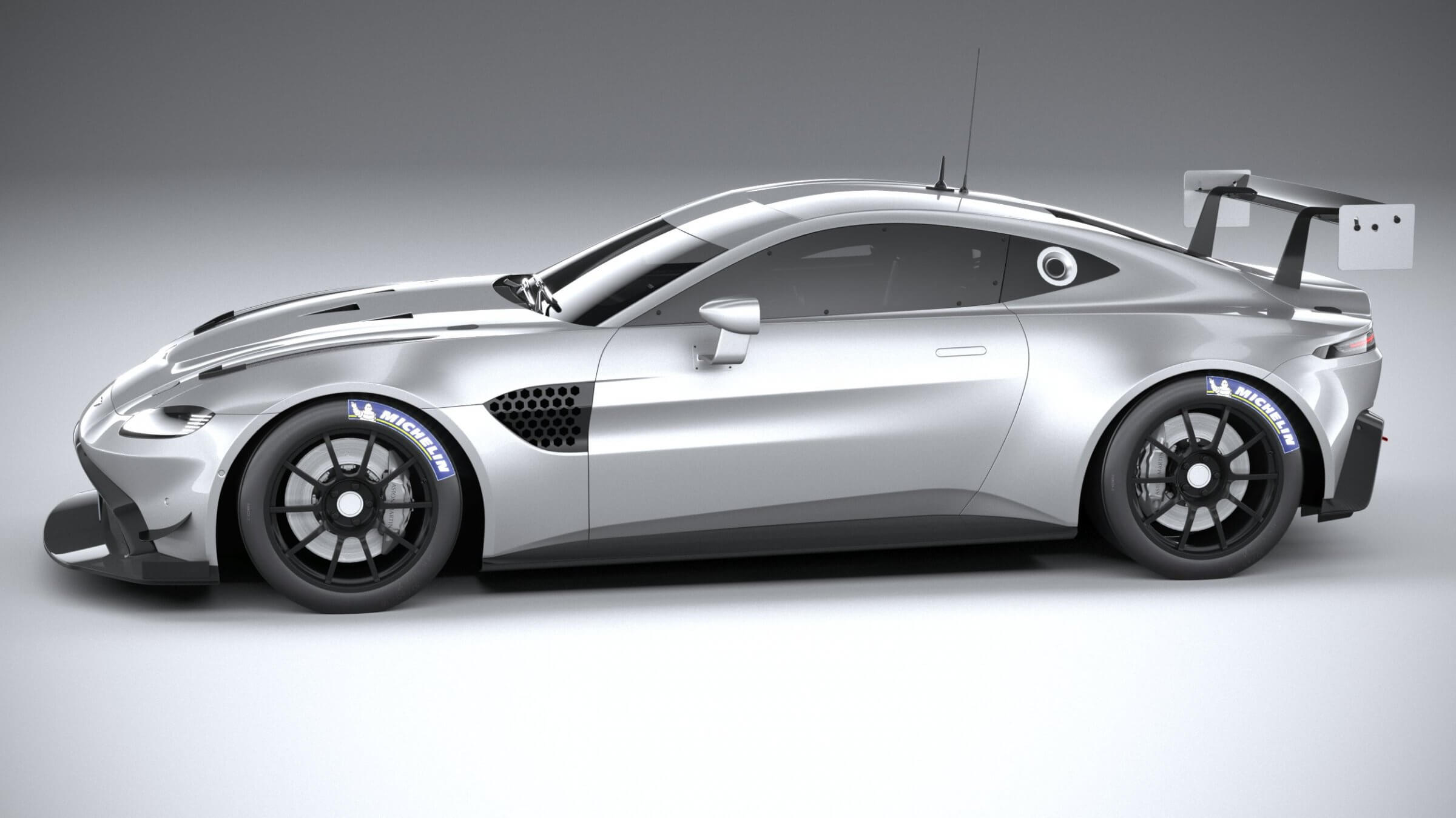 Aston Martin Vantage GT8R 2021 - 3D Model by SQUIR