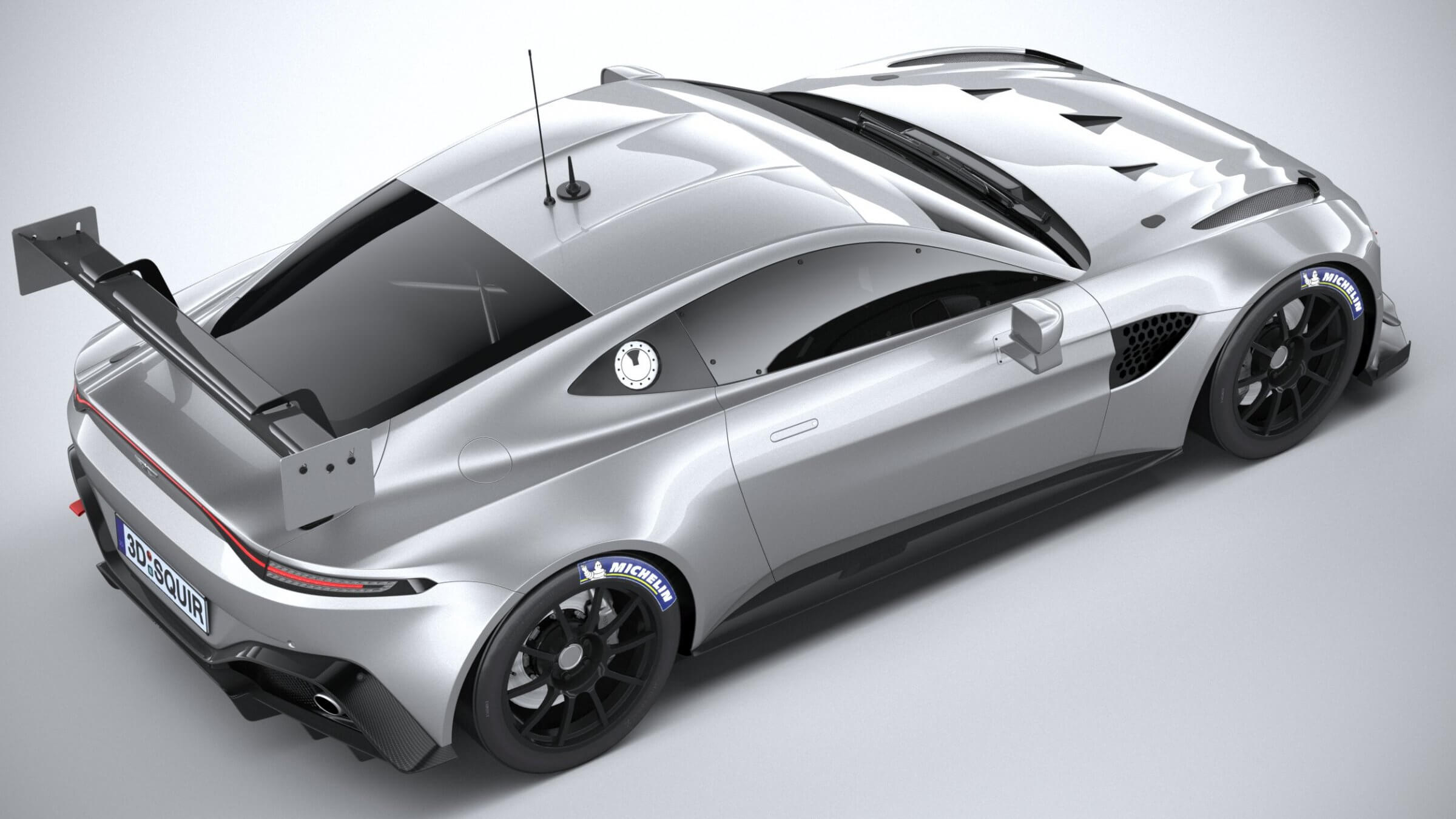 Aston Martin Vantage GT8R 2021 - 3D Model by SQUIR