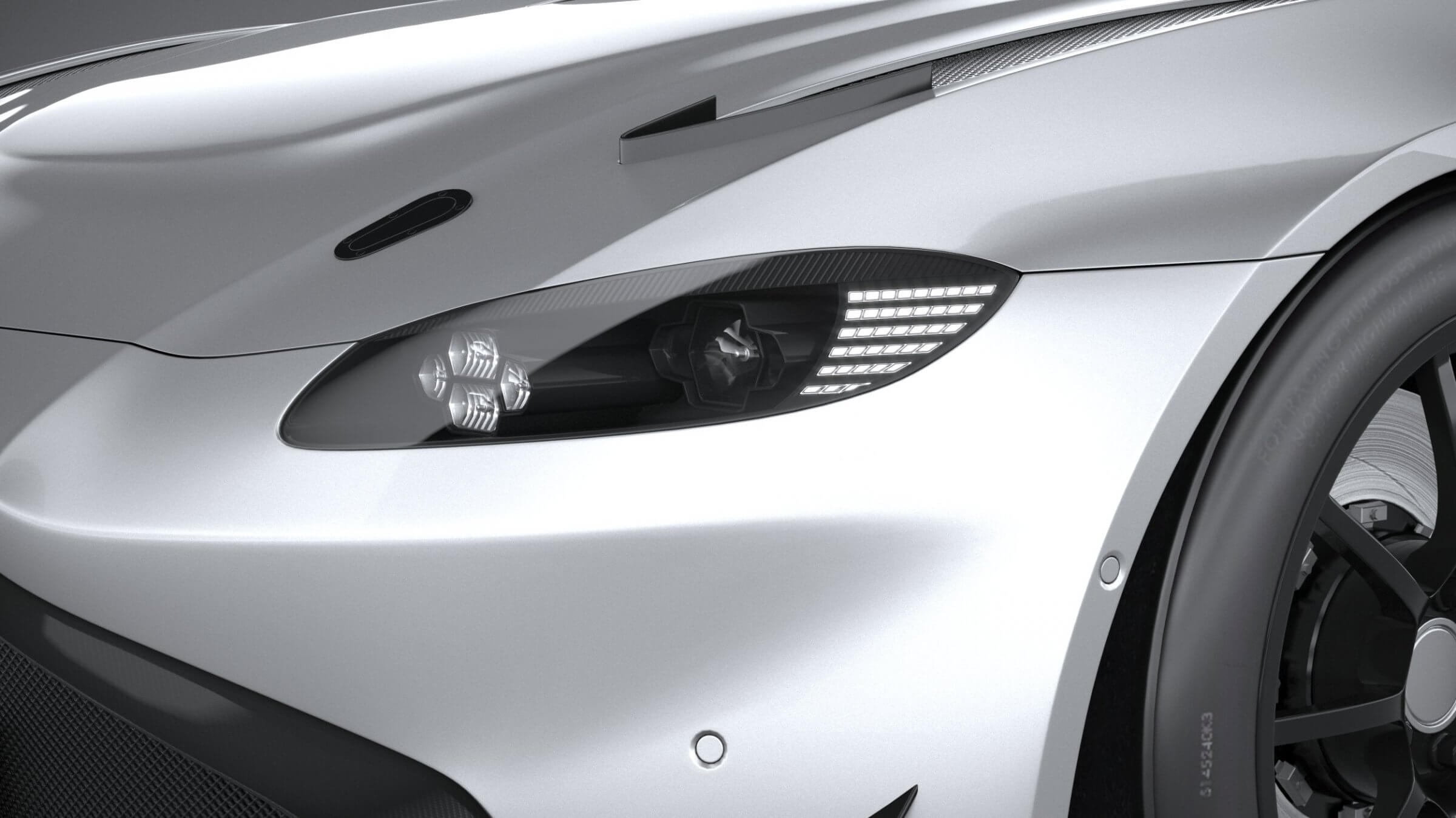 Aston Martin Vantage GT8R 2021 - 3D Model by SQUIR