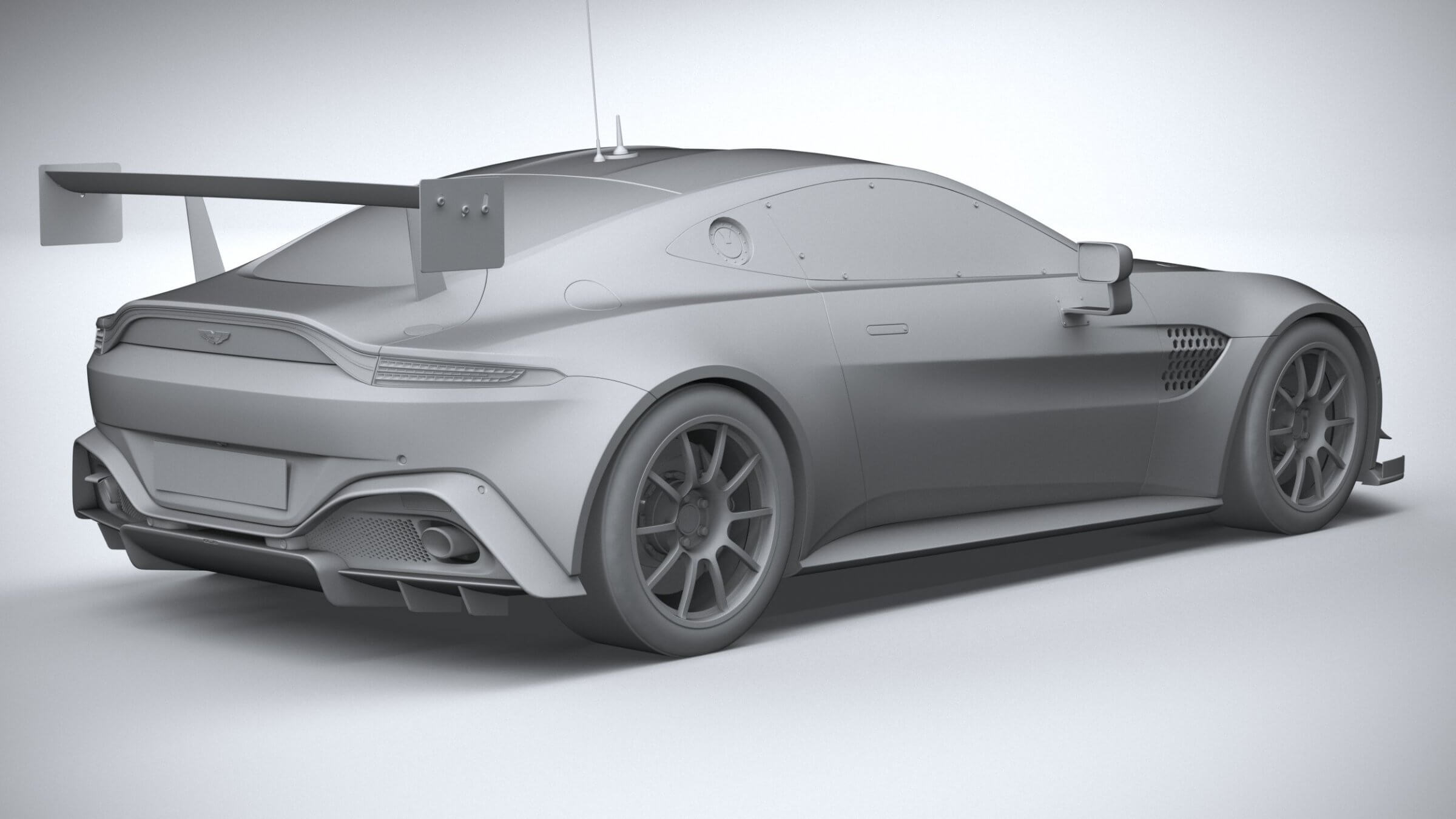 Aston Martin Vantage GT8R 2021 - 3D Model by SQUIR