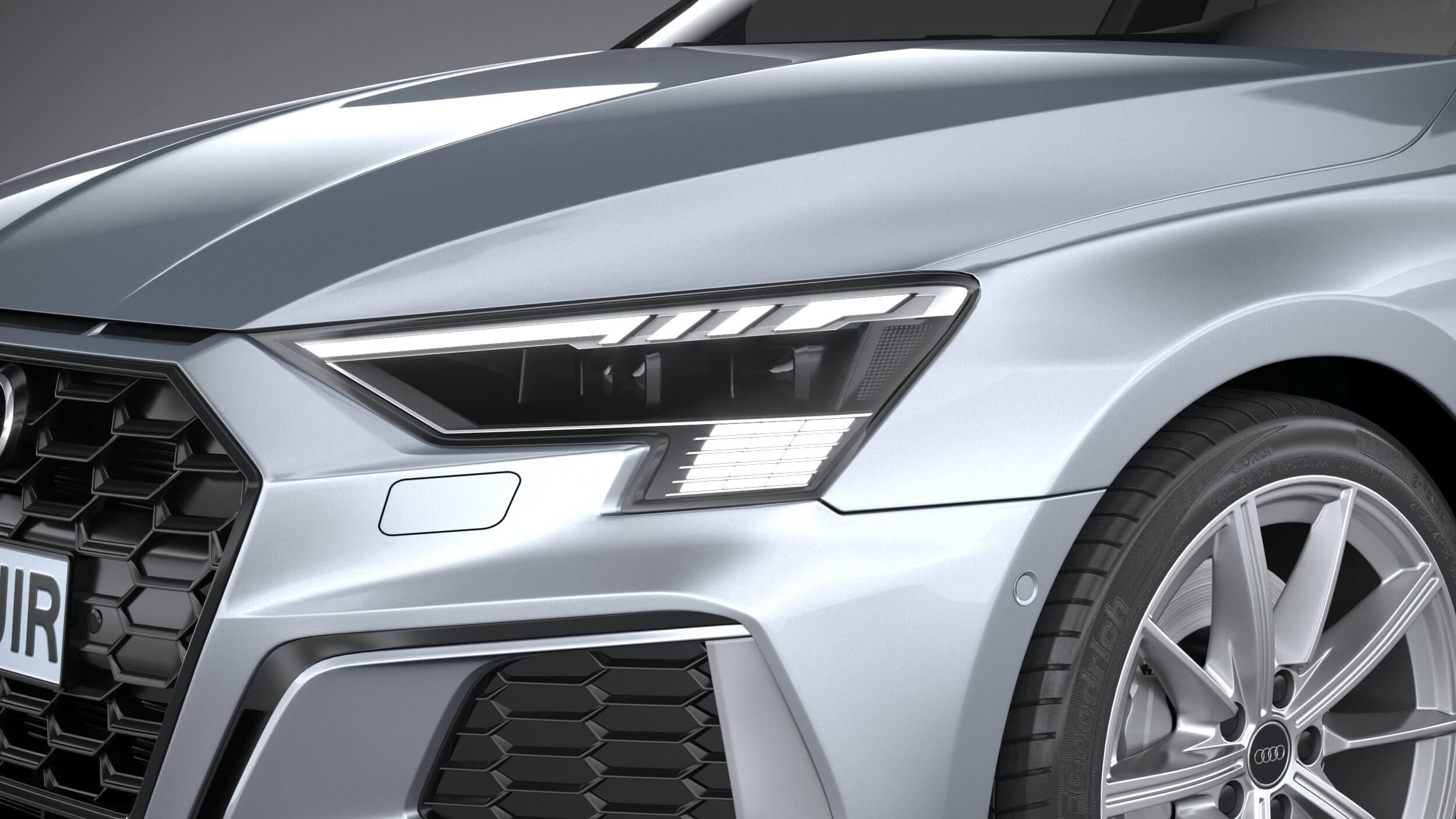 Audi A3 G-Tron 2024 3D Model by SQUIR