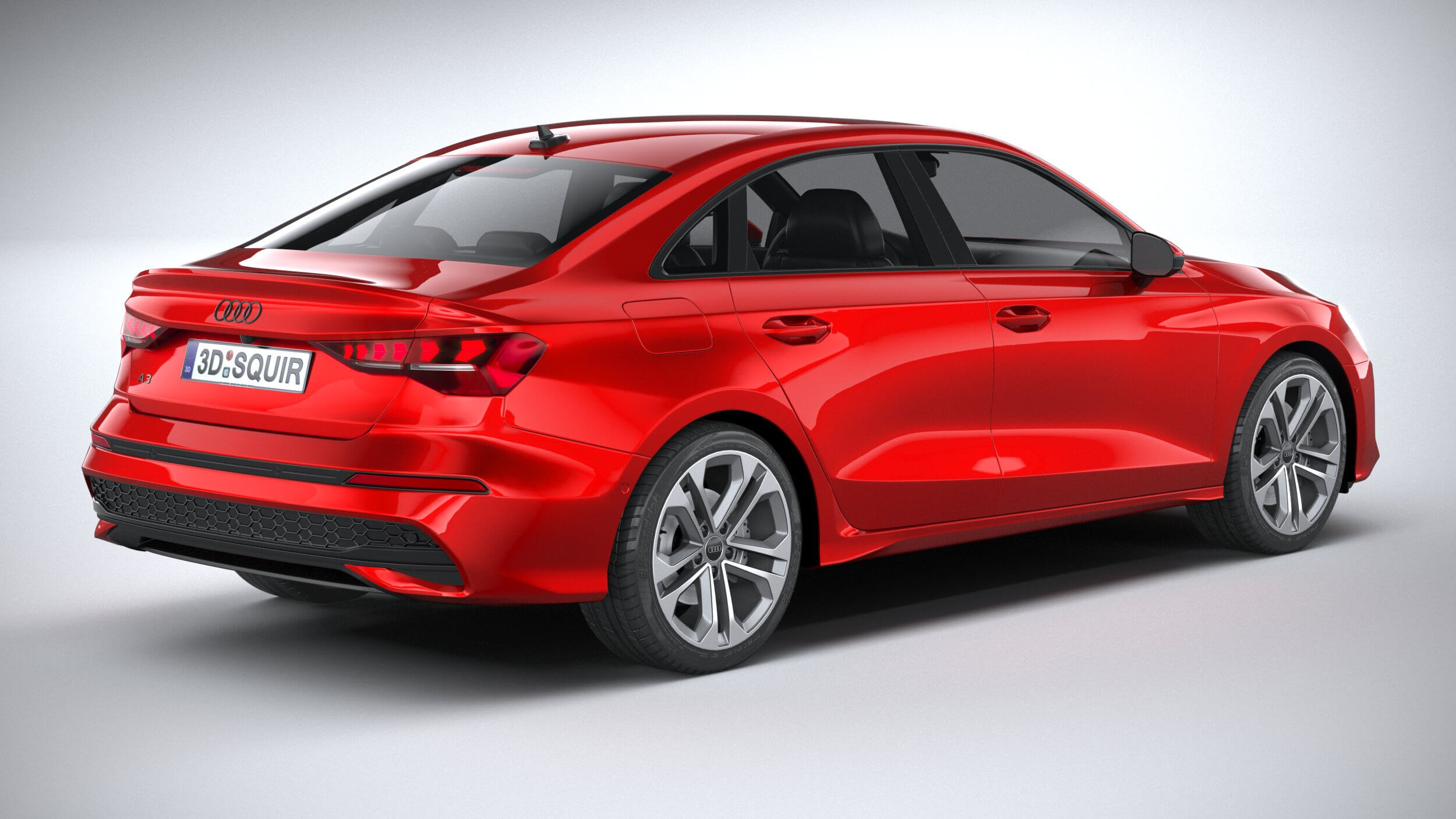 Audi A3 Sedan 2025 - 3D Model by SQUIR