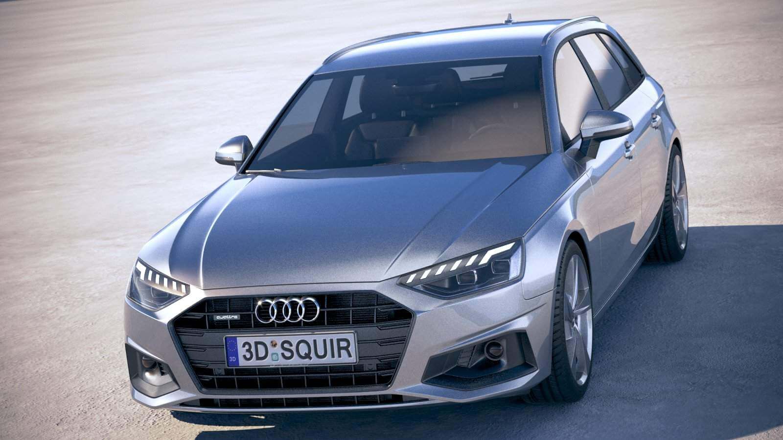 Audi A4 Avant 2020 - 3D Model by SQUIR