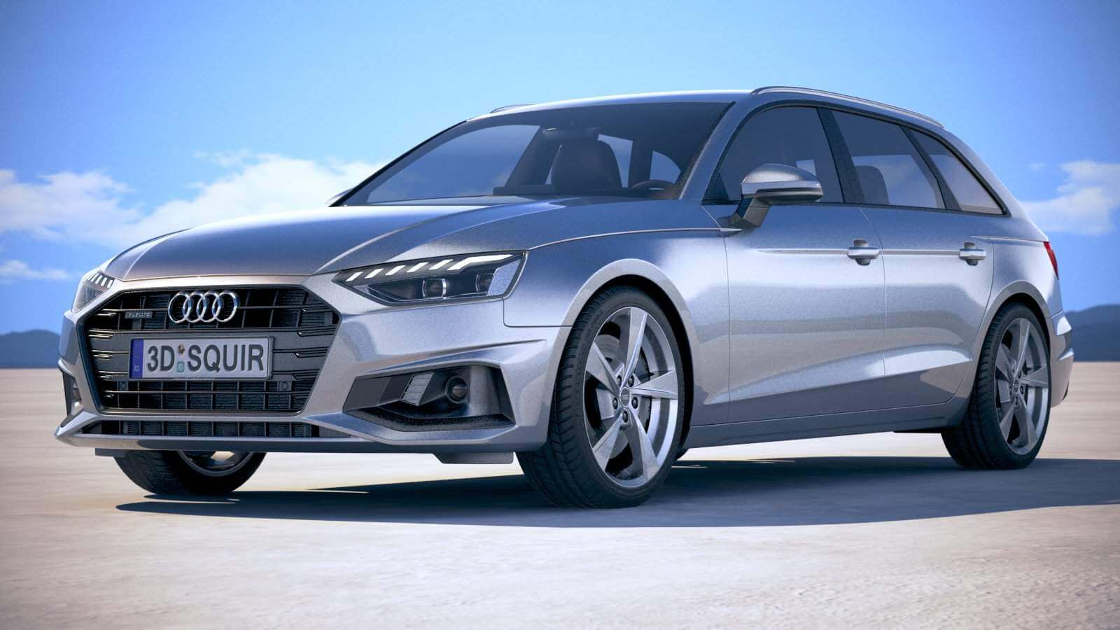 Audi A4 Avant 2020 - 3D Model by SQUIR