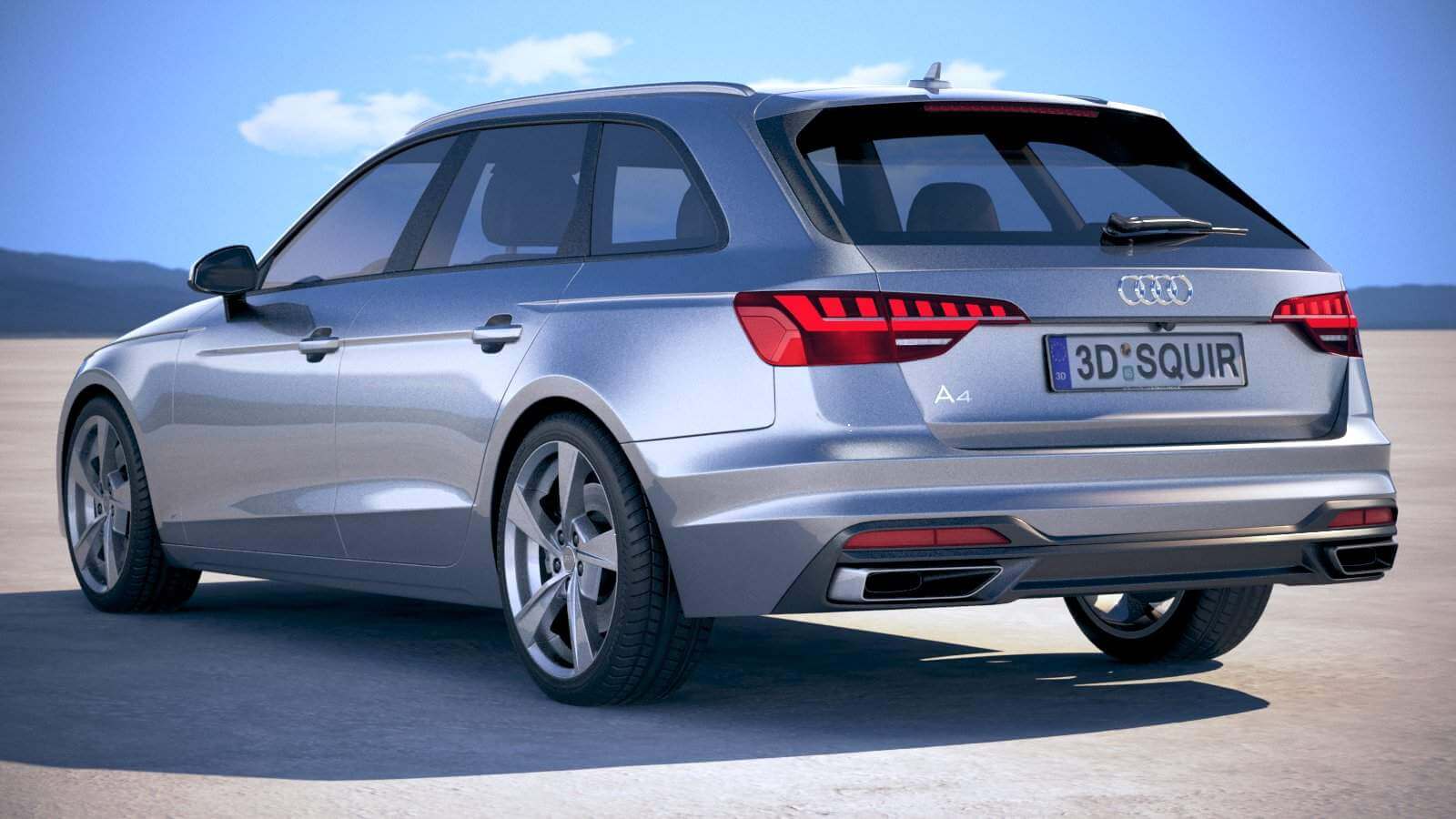 Audi A4 Avant 2020 - 3D Model by SQUIR