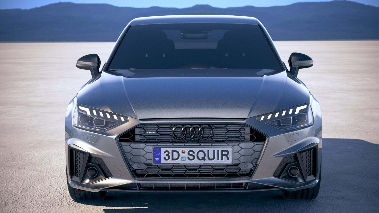 Audi A4 S-Line 2020 3D Model by SQUIR