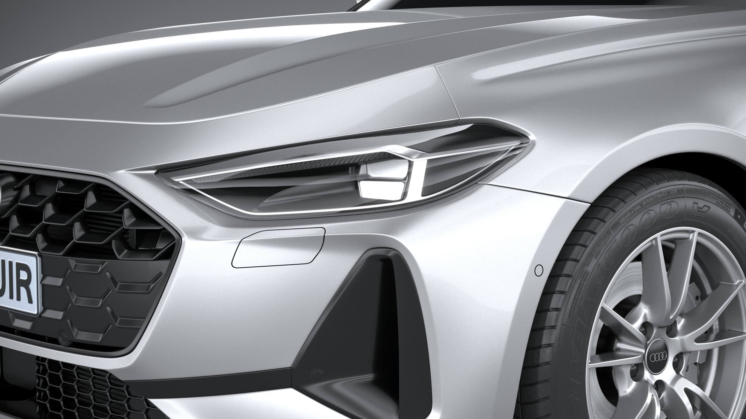 Audi A5 Sedan Regular 2025 - 3D Model by SQUIR