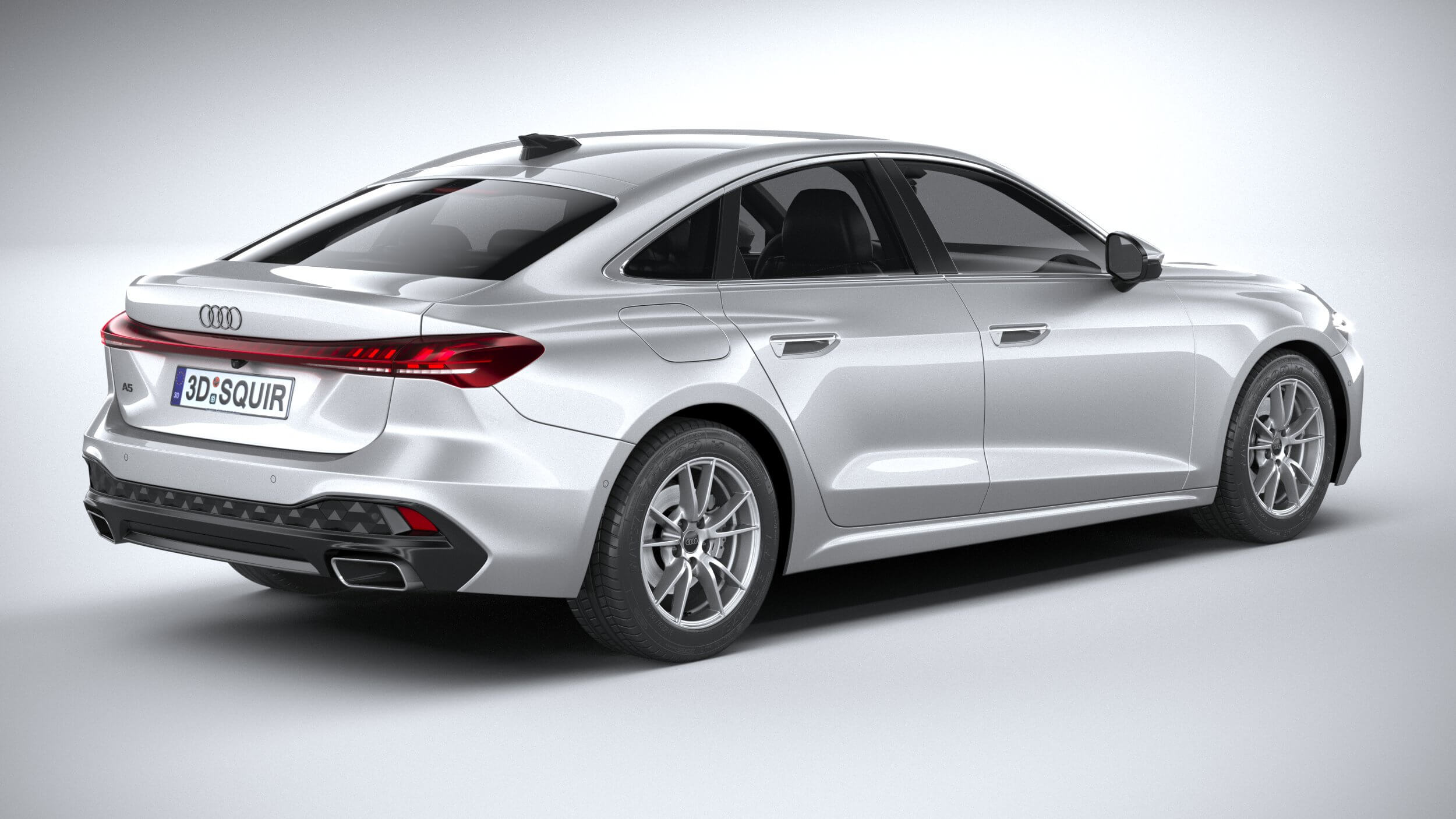 Audi A5 Sedan Regular 2025 - 3D Model by SQUIR