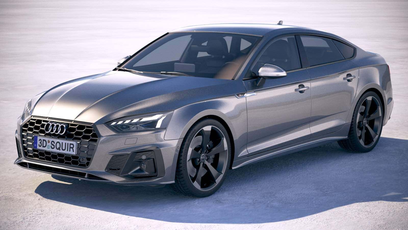 Audi A5 Sportback S line 2020 3D Model By SQUIR