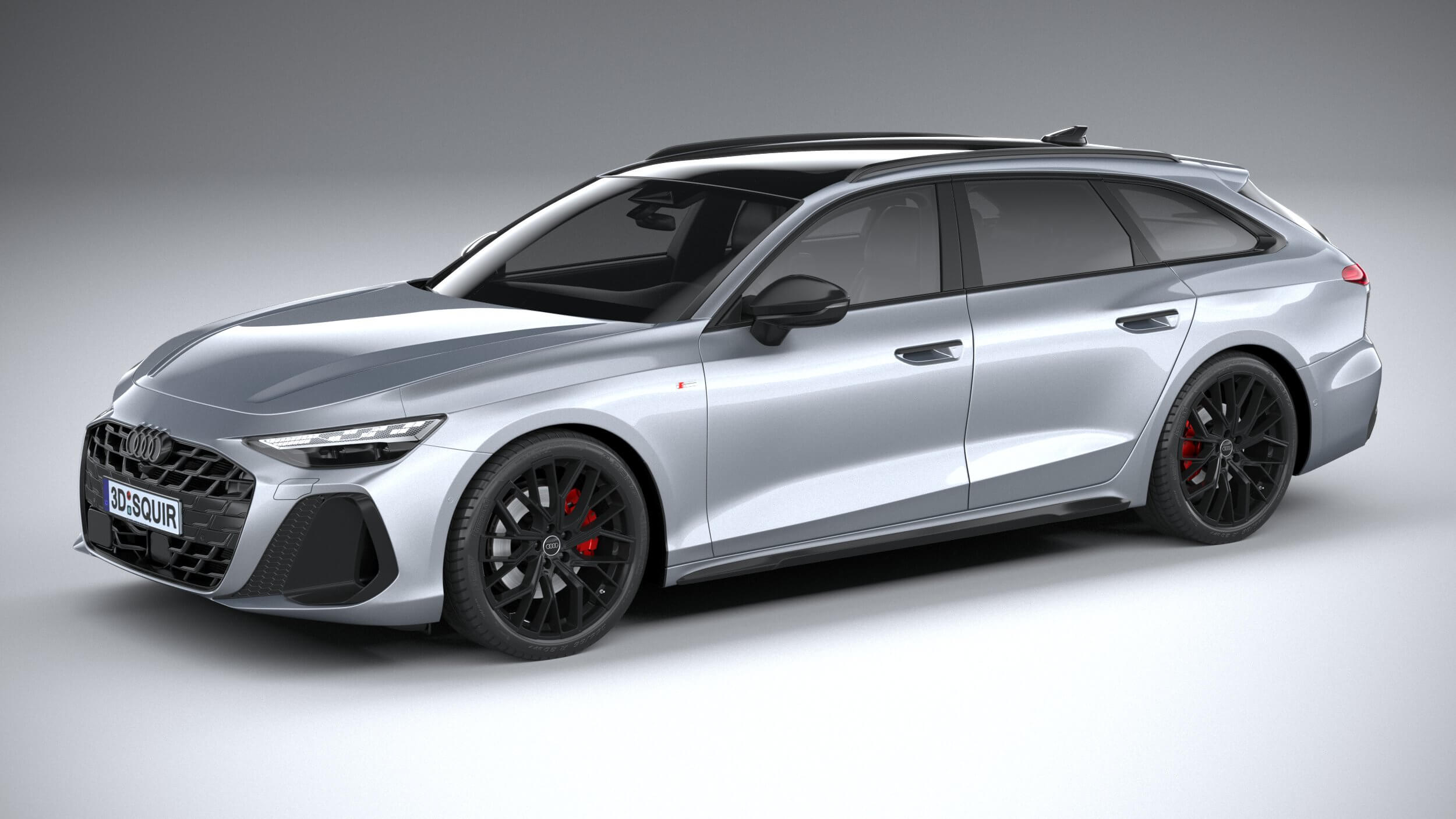 Audi A6 Avant S-Line 2026 3D Model by SQUIR