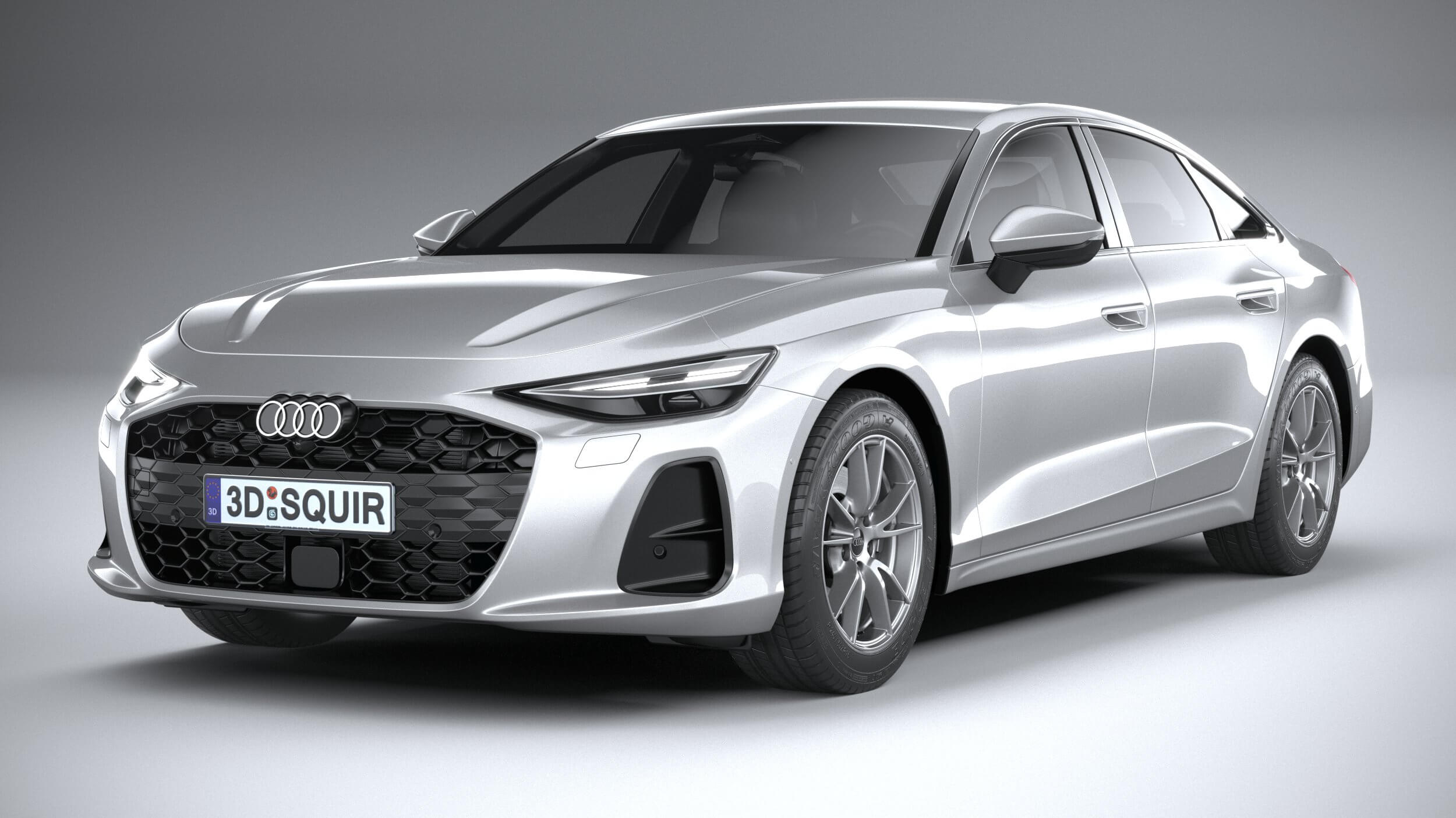 Audi A6 Sedan Regular 2026 - 3D Model by SQUIR