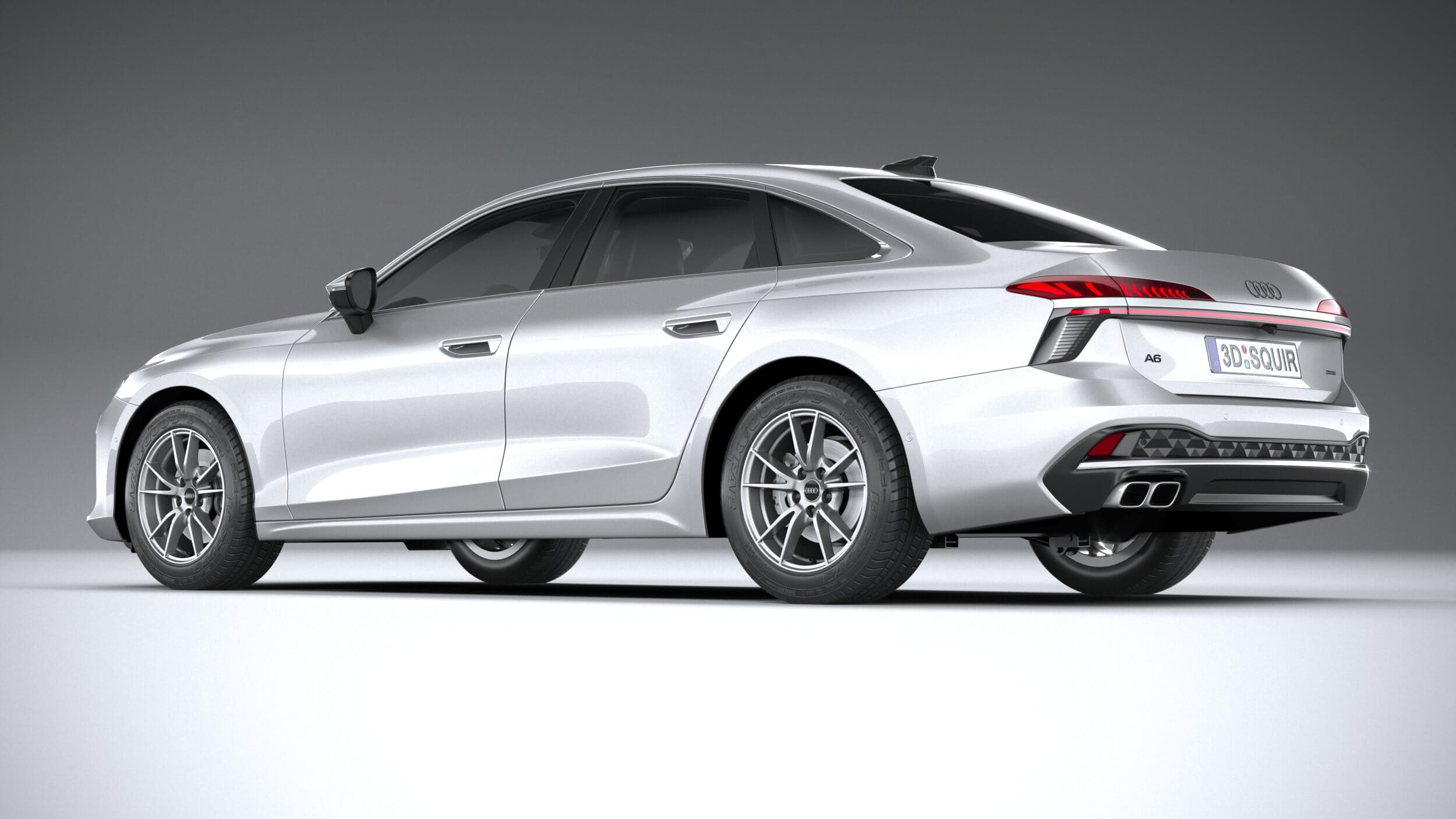 Audi A6 Sedan Regular 2026 - 3D Model by SQUIR